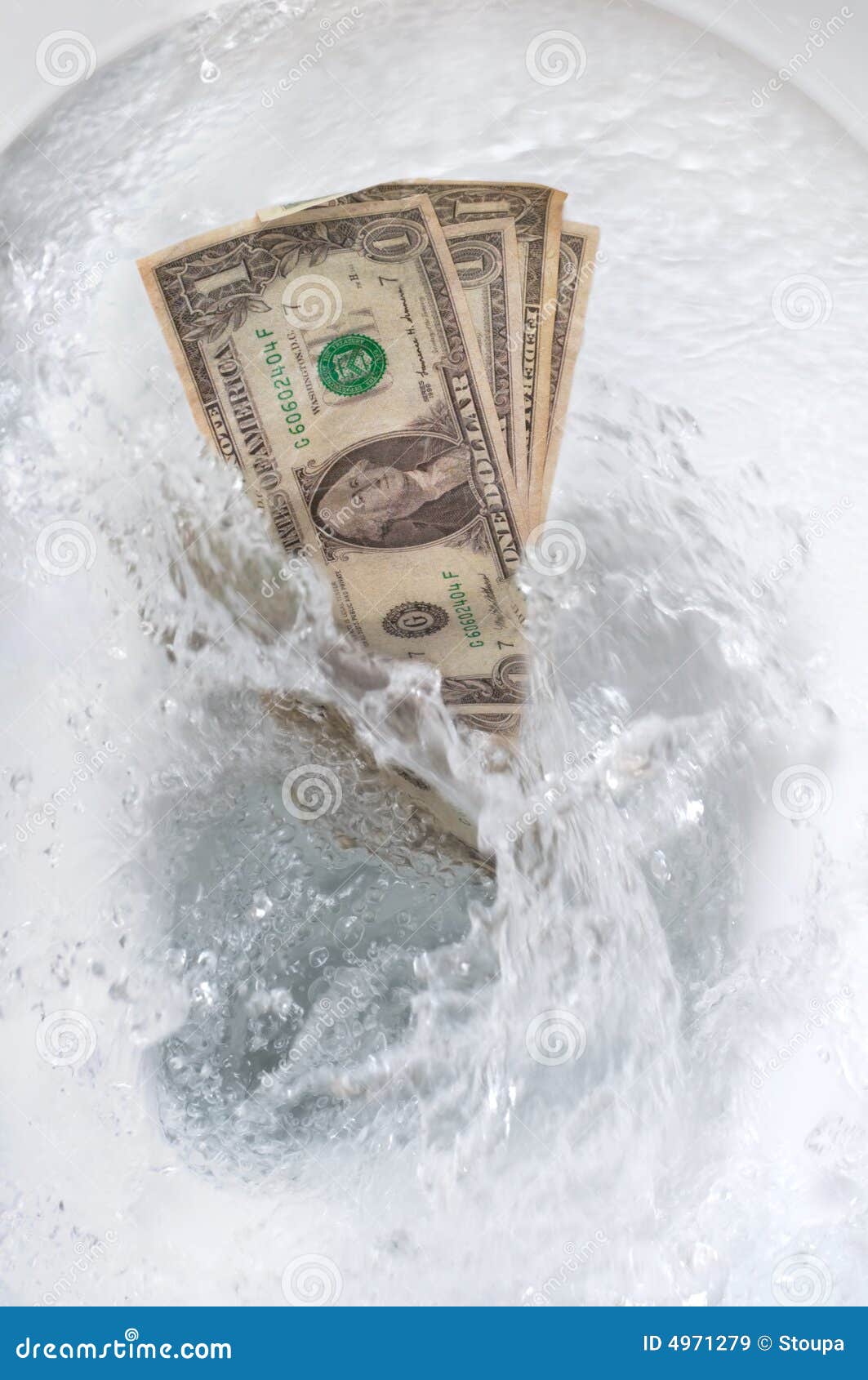 Wasting money stock image. Image of inflation, squander - 4971279