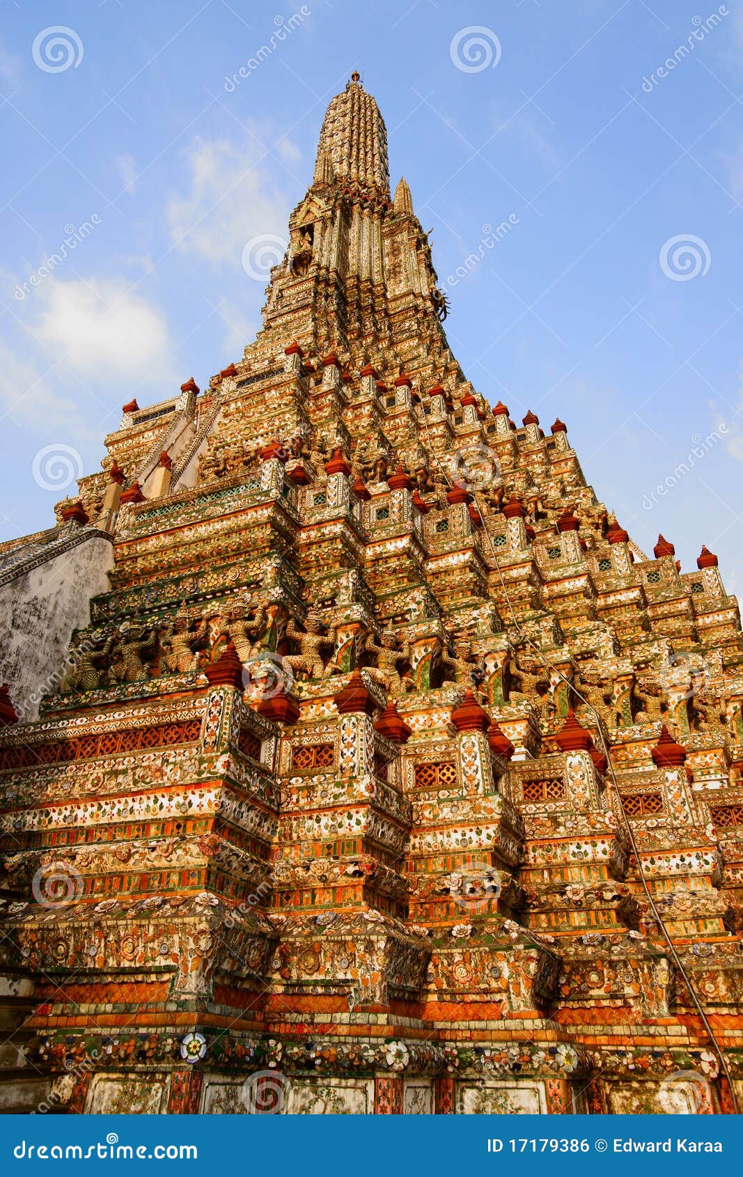 Wat Arun stock photo. Image of buddhist, architecture - 17179386