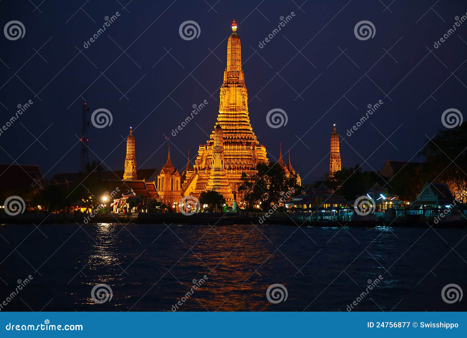 Wat Arun stock image. Image of city, beautiful, oriental - 24756877