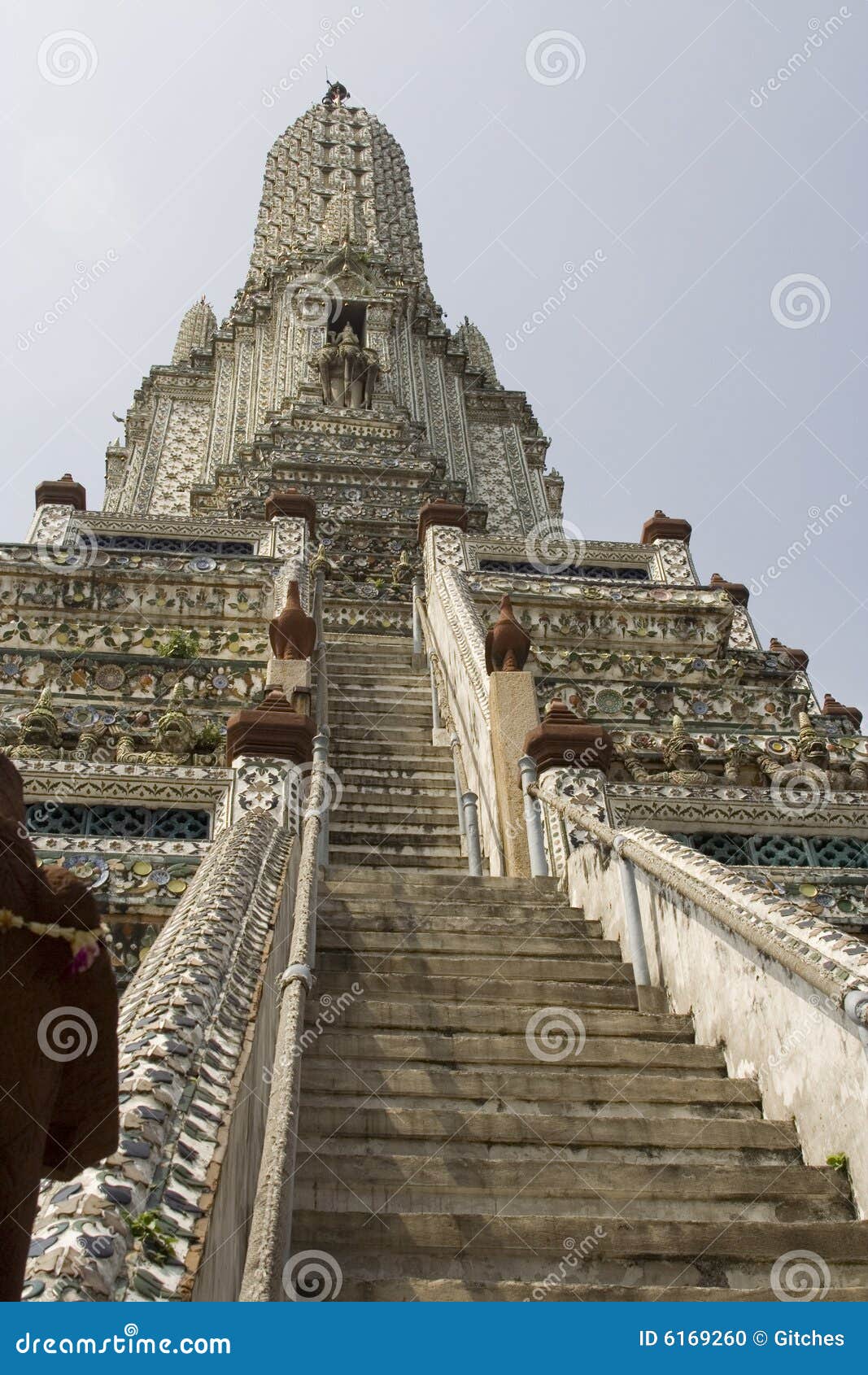Wat Arun Temple. stockfoto. Bild von orientalisch, kunst - 6169260