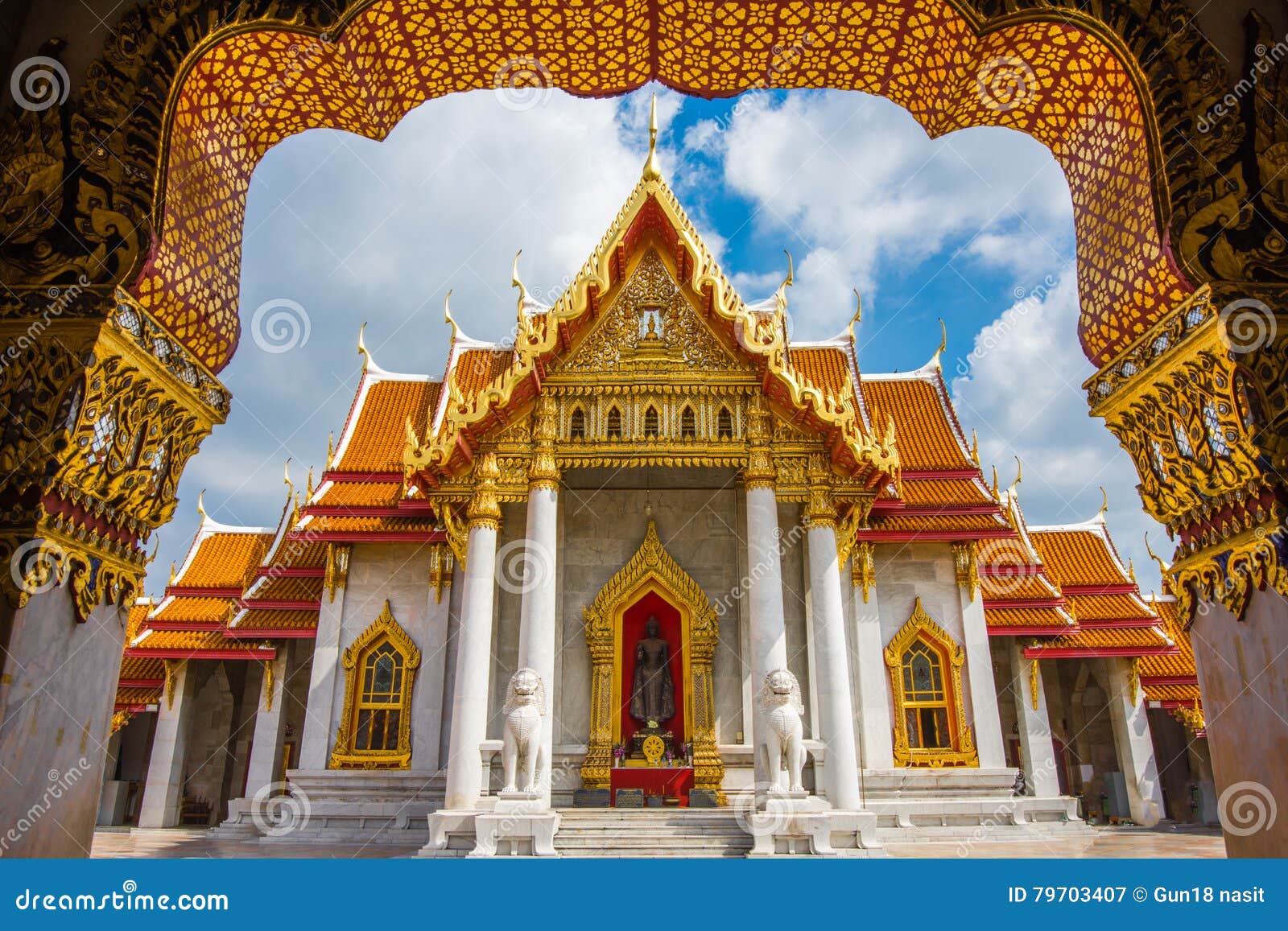 Wat Benchamabophit Thailand Editorial Photography - Image of religion ...
