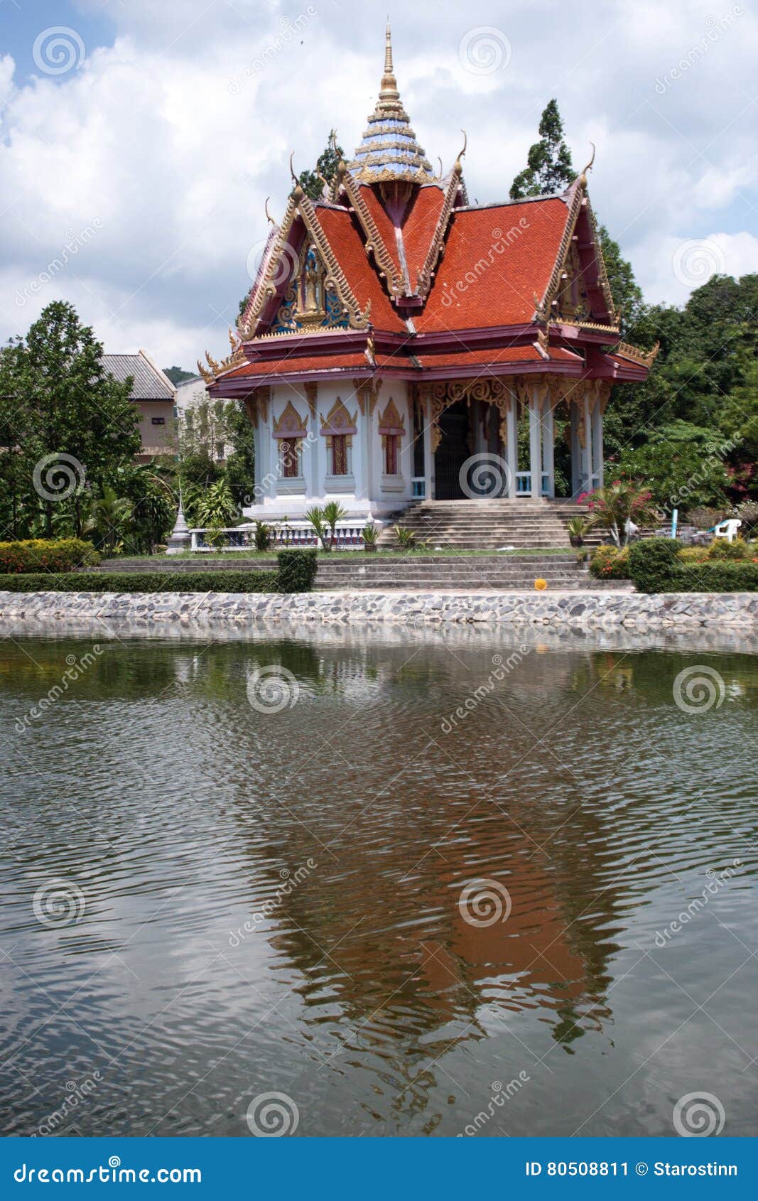 Wat Bo Phut Temple Samui, Thailand Stock Image - Image of panorama ...