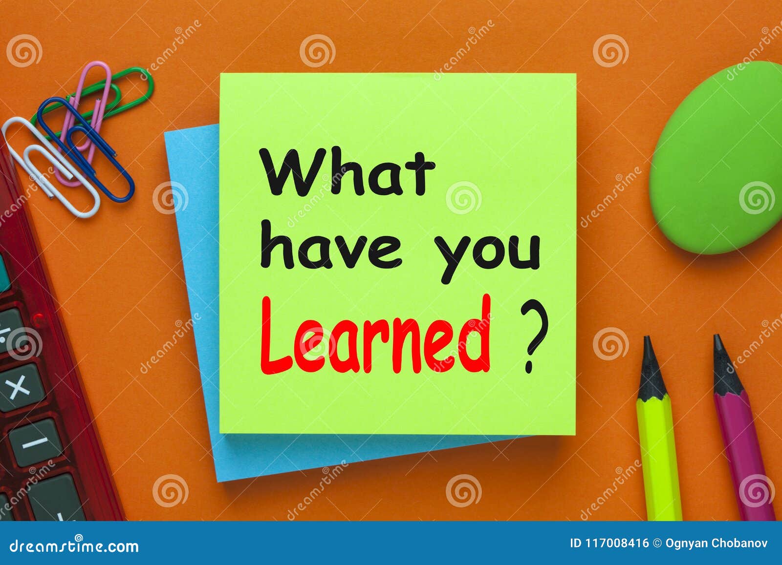 Wat Geleerd u hebben stock foto. Image of begrip, leiding - 117008416