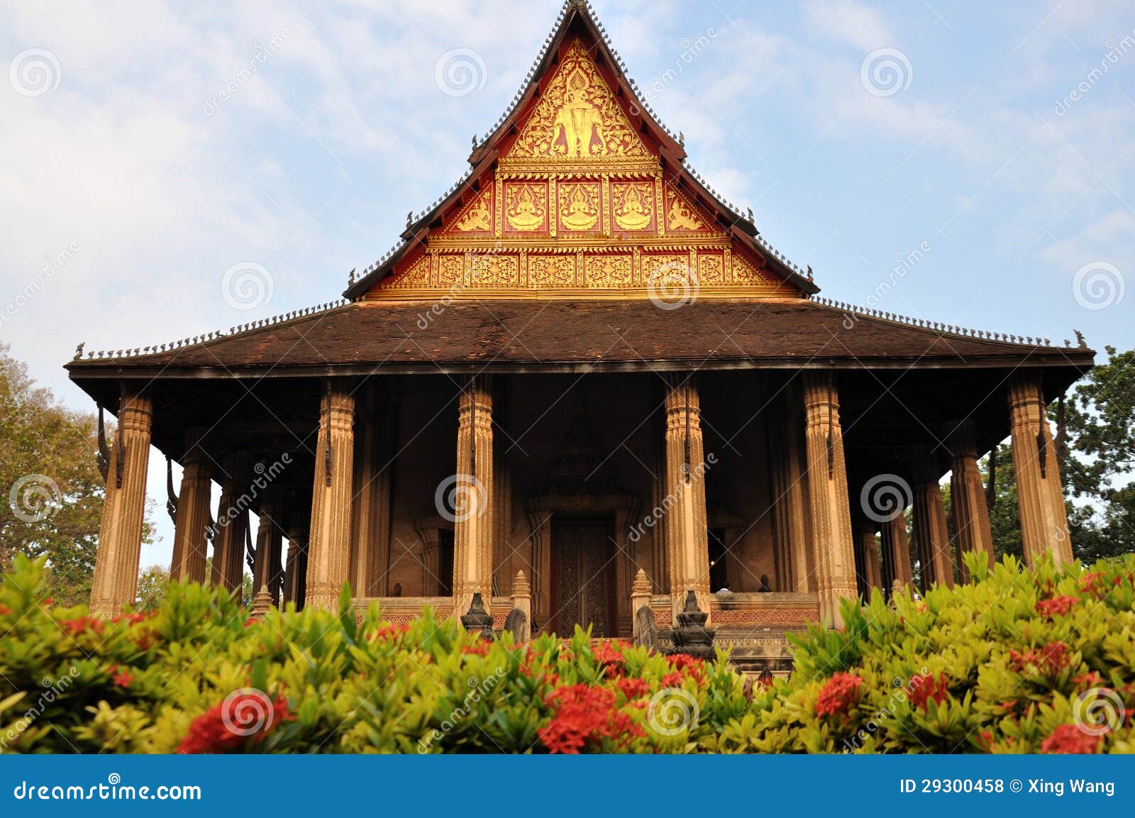 Wat Haw Pha Kaew stock photo. Image of cultural, kaew - 29300458
