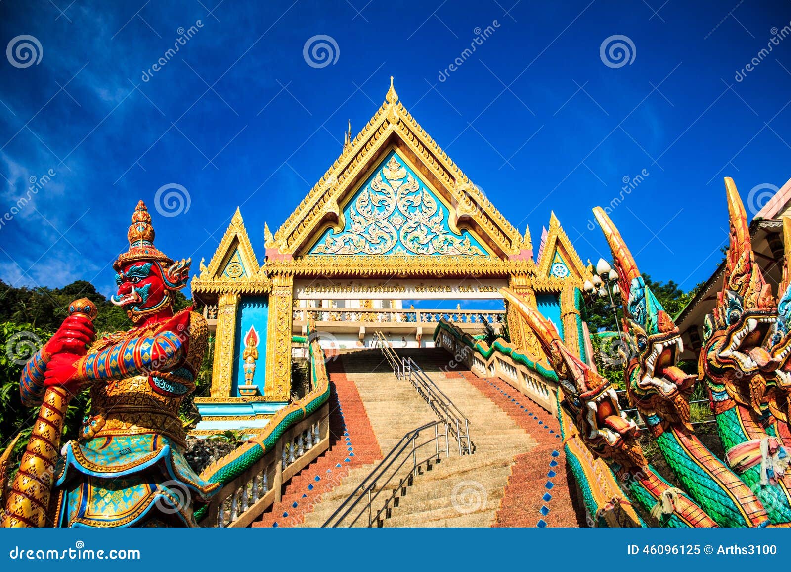 WAT KHAO RANG ( temple ) stock image. Image of faith - 46096125