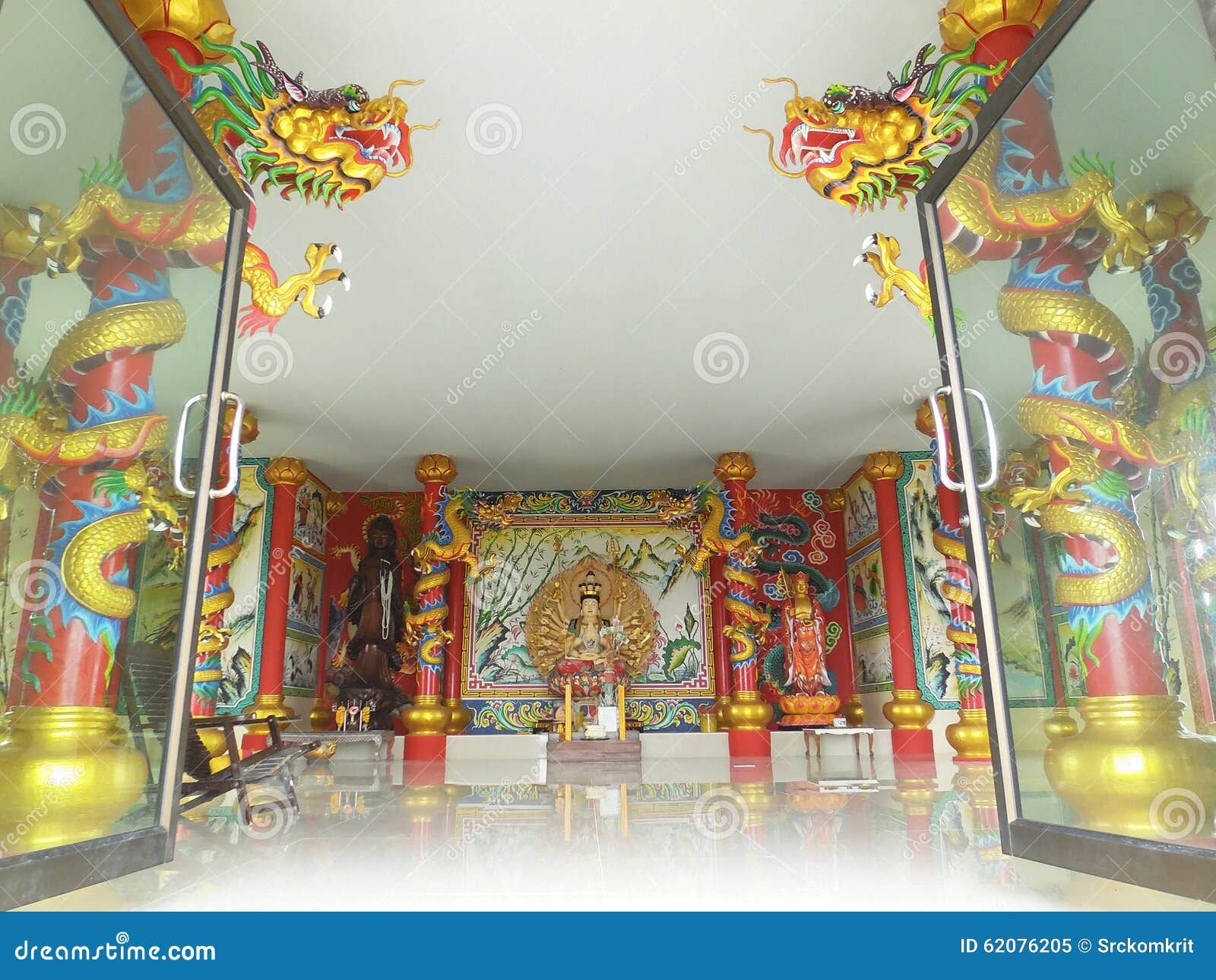 Wat Khun Samut Chinese, Chinese Temples in Thailand Editorial Image ...