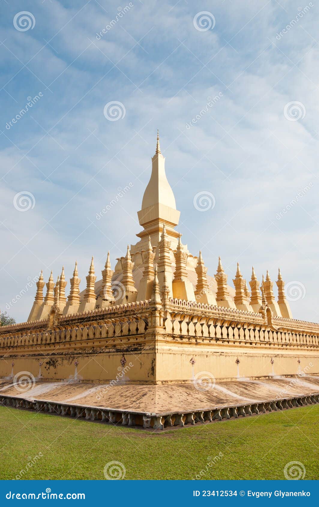 Wat that Luang stock photo. Image of corner, luang, carved - 23412534