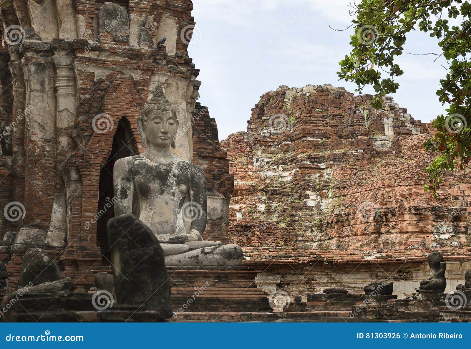 Wat Mahathat Temple I photo stock. Image du tour, salle - 81303926