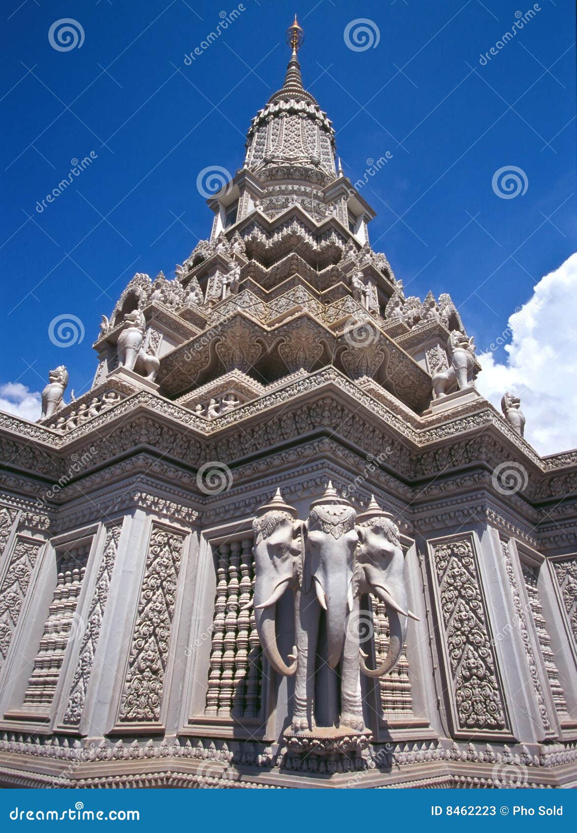 Wat Oudong stock image. Image of cambodia, heritage, orient - 8462223