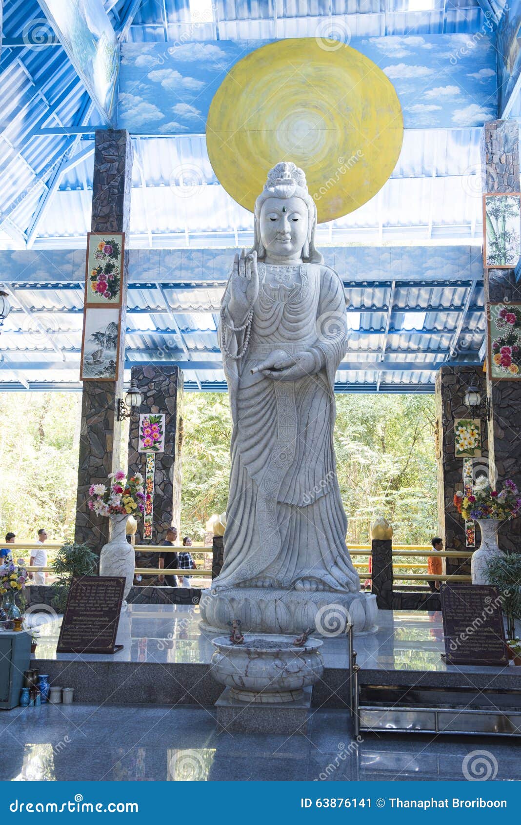 Wat Pa Thamma Uthayan editorial photo. Image of khon - 63876141