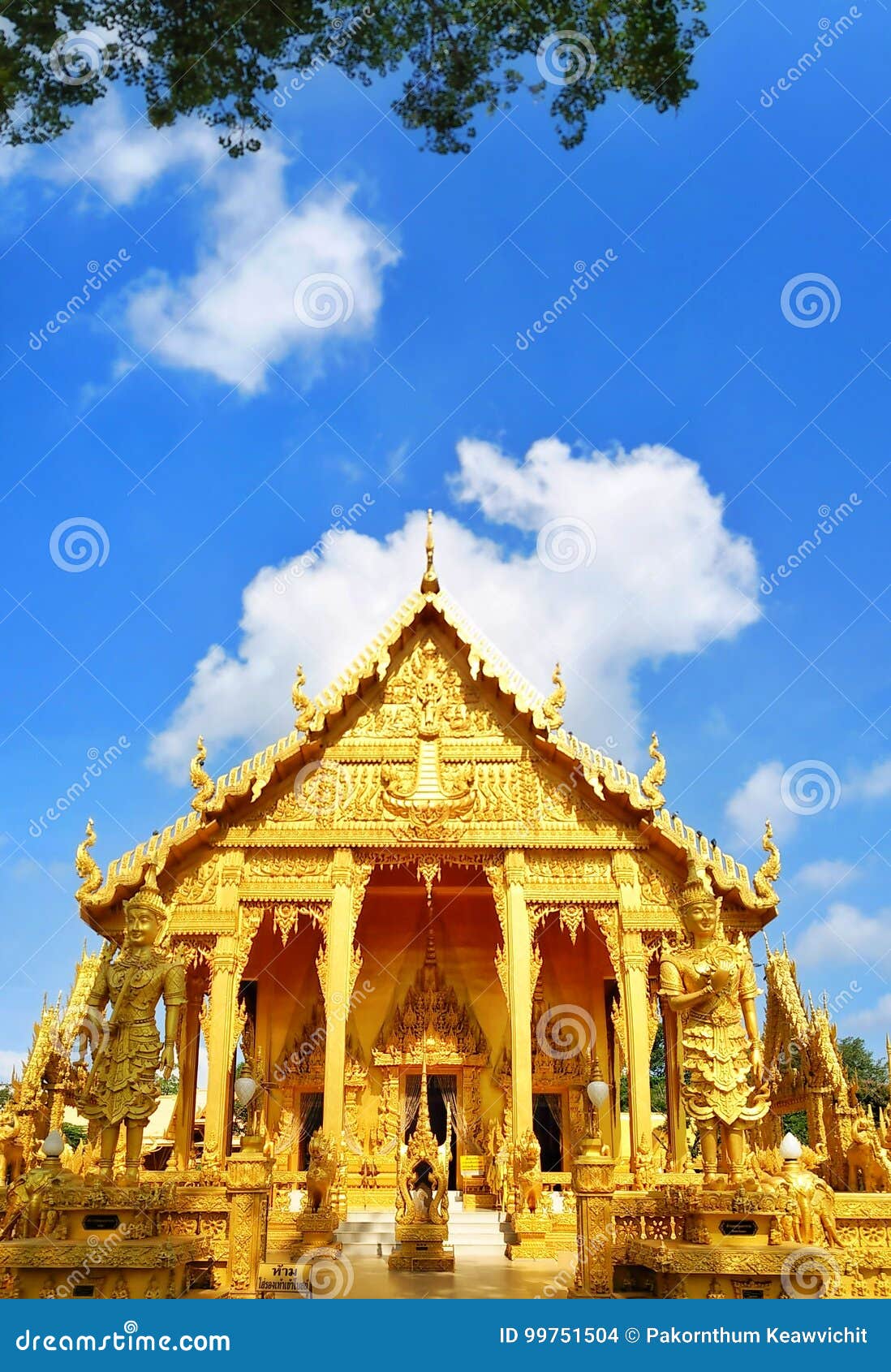 Wat Pak Nam stockfoto. Bild von wunsch, beten, nansen - 99751504