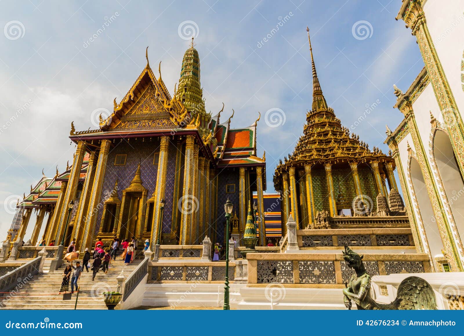 Wat Phra Kaew imagen de archivo editorial. Imagen de buda - 42676234
