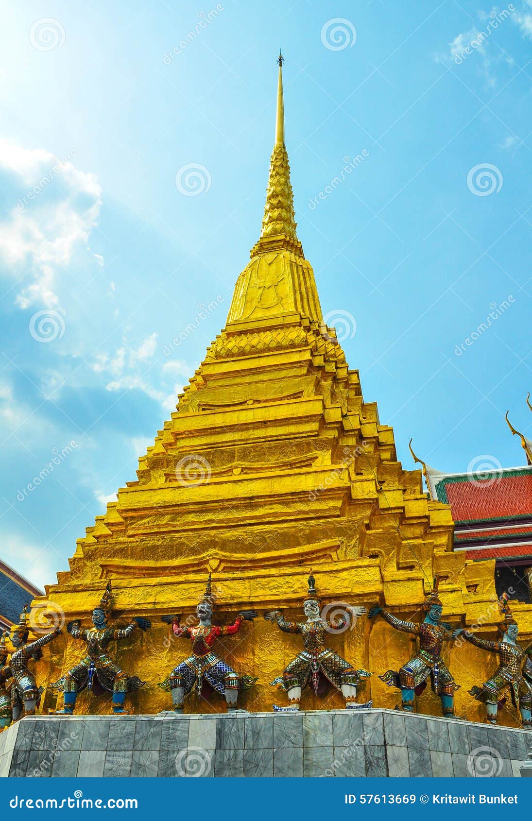 Wat Phra Kaew Bangkok Thailand Stock Image - Image of temple, kaew ...