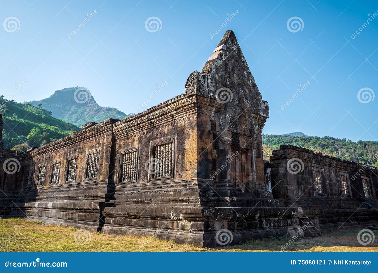 Wat phu stock image. Image of place, history, asia, culture - 75080121