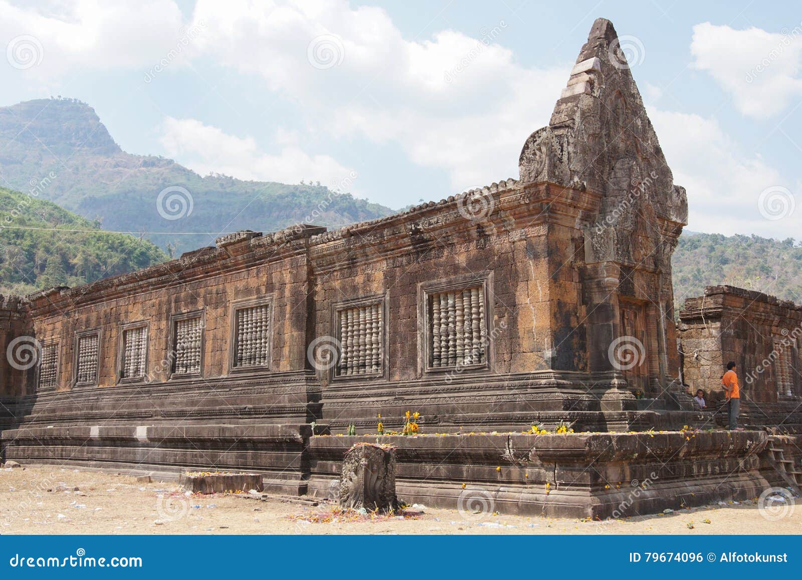 Wat Phu Champasak, Laos, Asie Photo éditorial - Image du historique ...