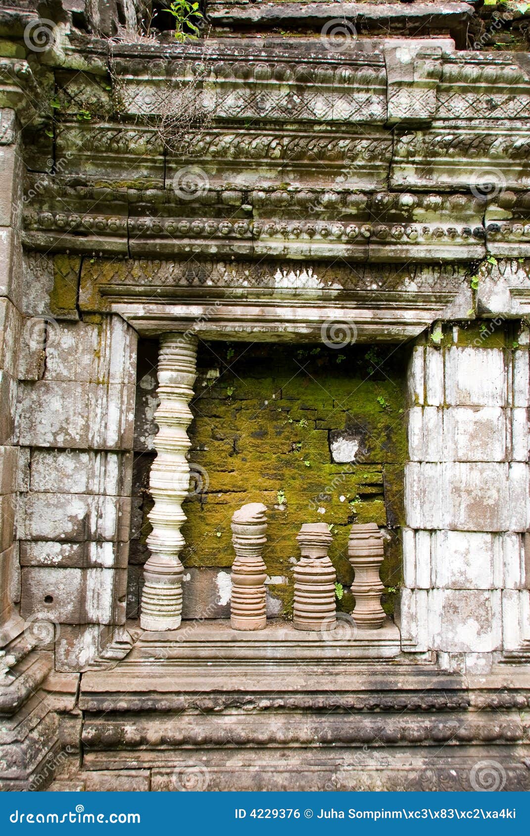 Wat Phu Champasak Temple Ruins, Laos Stock Photo - Image of buddhism ...