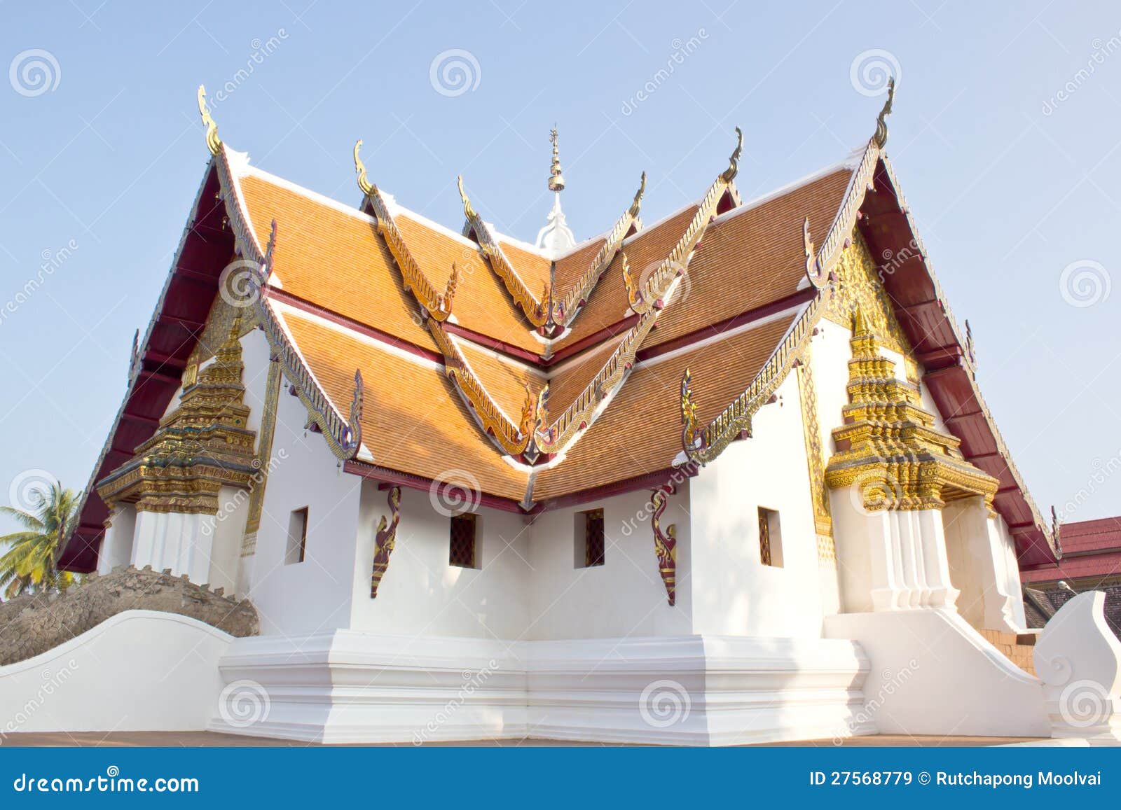 Wat phumin at nan province stock image. Image of culture - 27568779