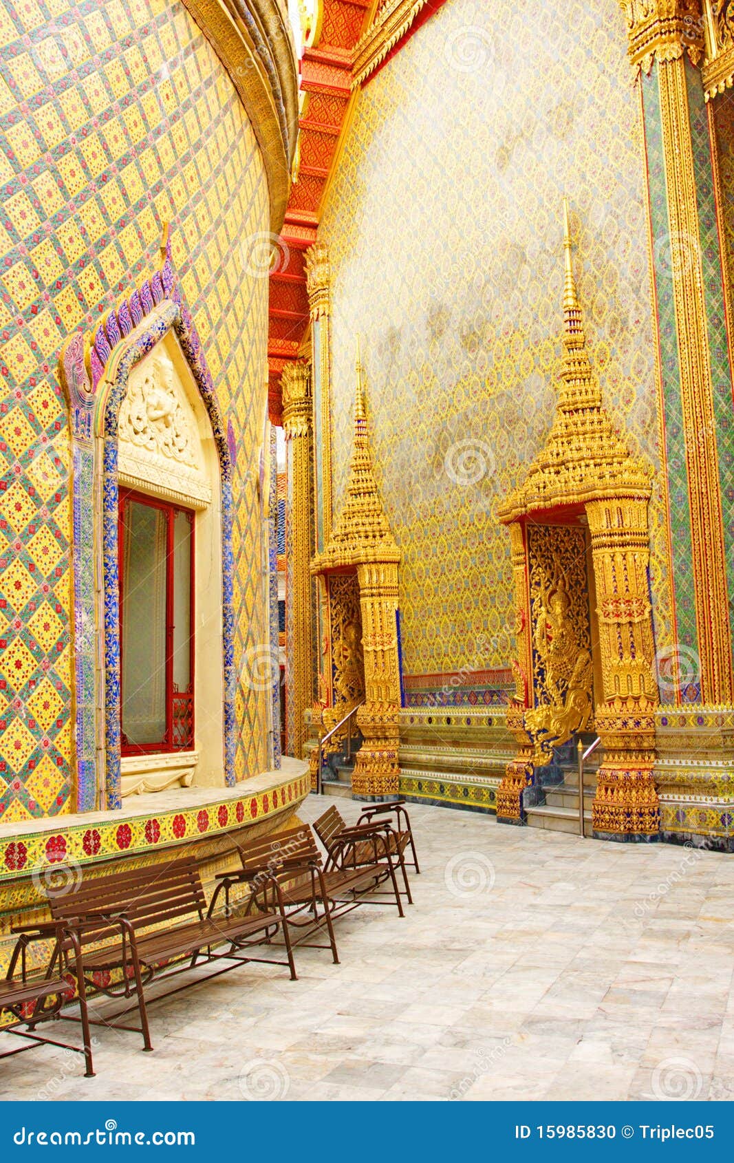 Wat Rajabopit.the Temple in the Bangkok. Stock Photo - Image of ...