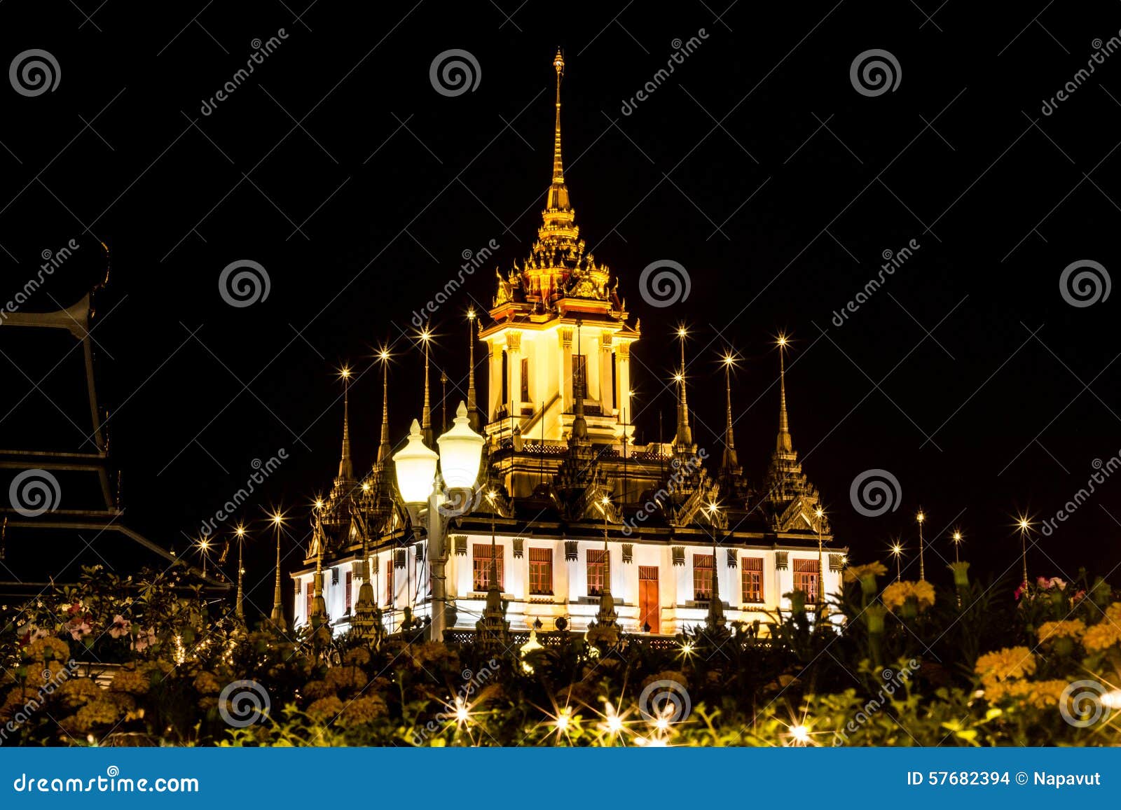Wat ratcha nadda temple editorial stock image. Image of faith - 57682394