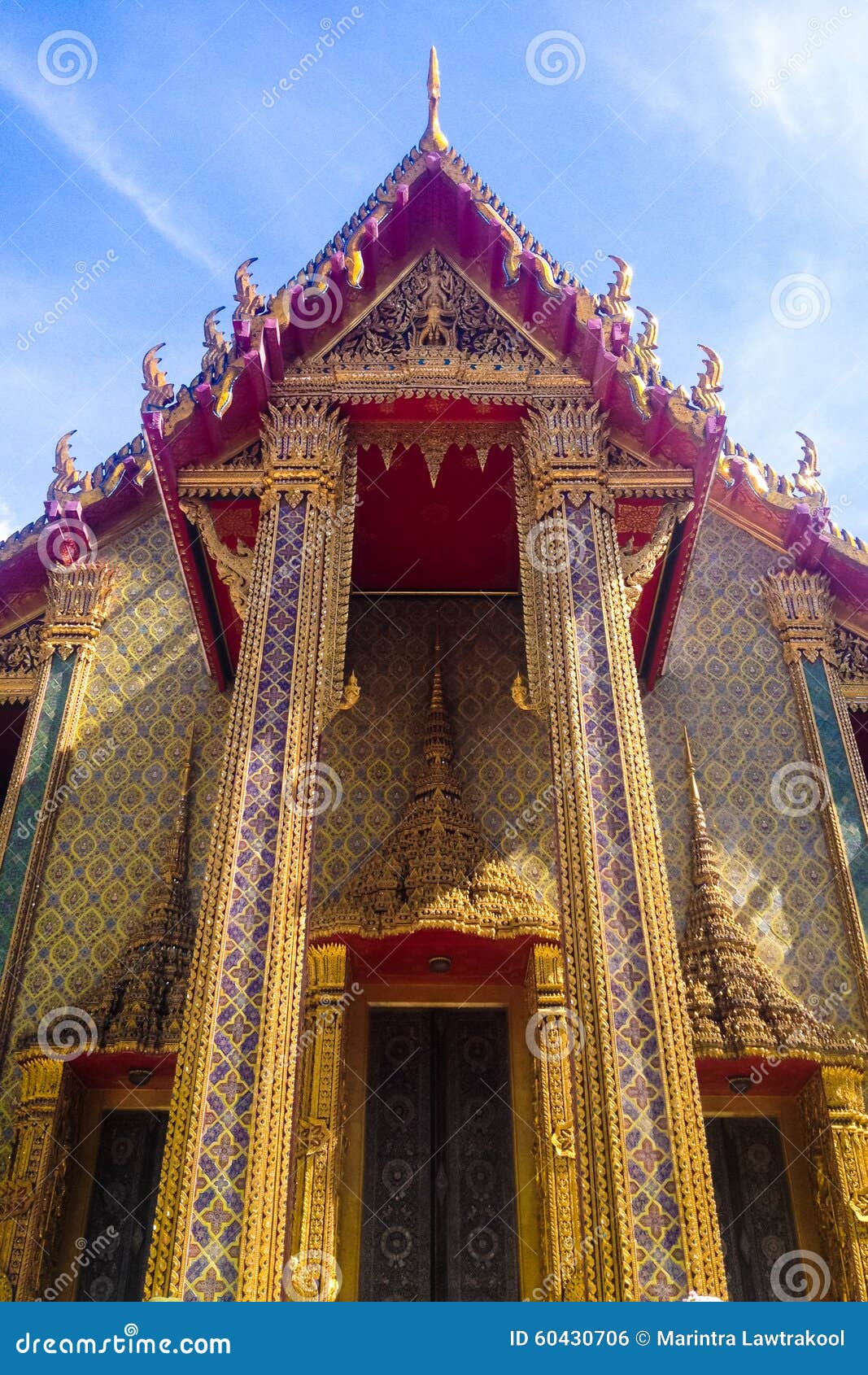 Wat Ratchabophit stock photo. Image of asia, southeast - 60430706