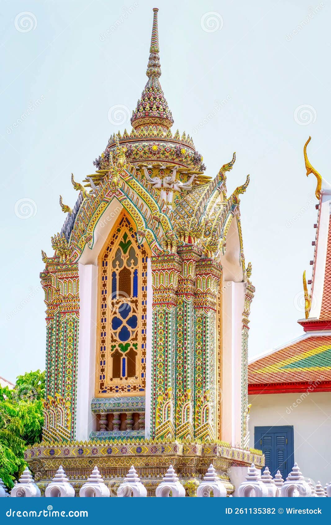 Wat Ratchabophit Palace in Thailand Stock Photo - Image of published ...