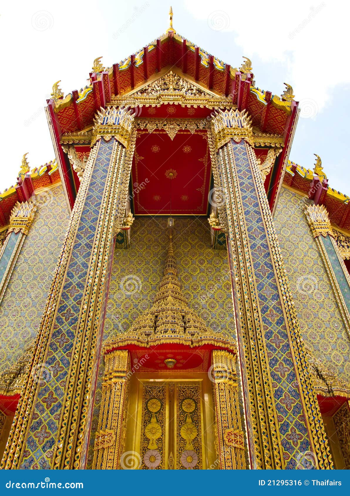 Wat Ratchabophit Temple in Bangkok , Thailand Stock Photo - Image of ...