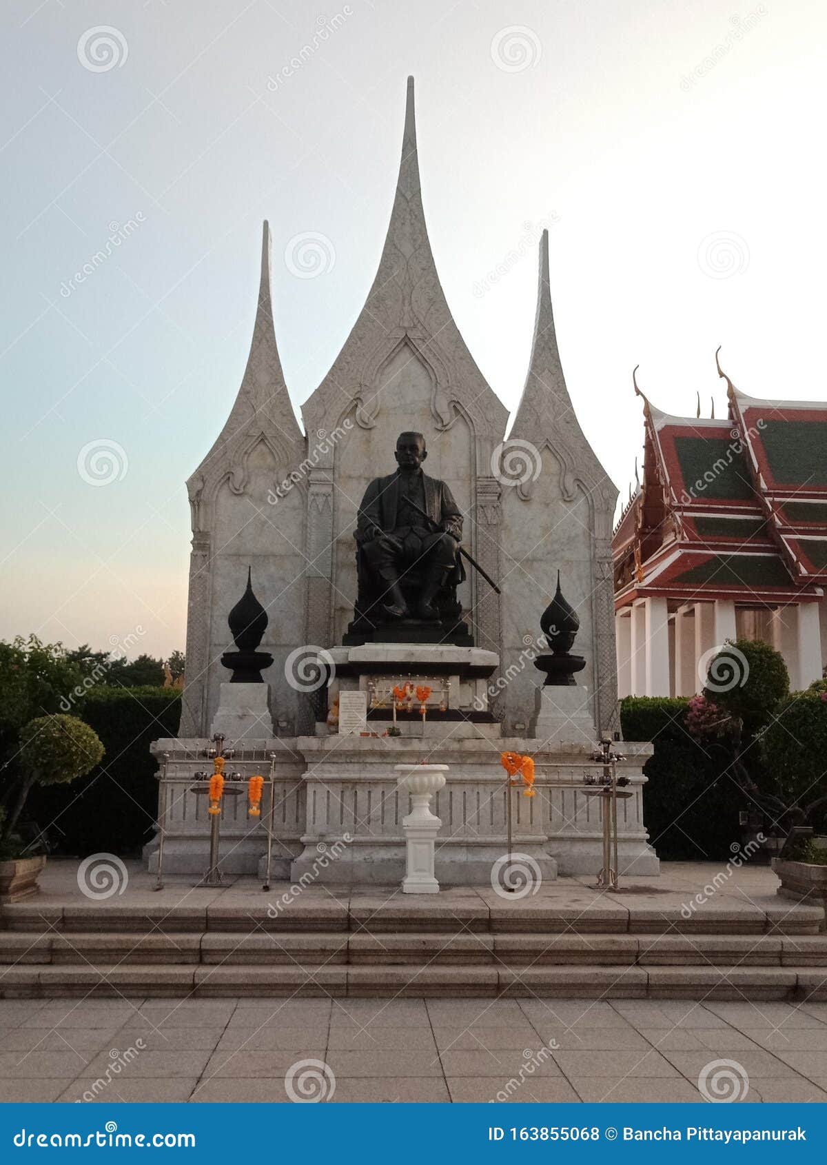 Wat Ratchanatdaram stock photo. Image of bangkok, ratchanatdaram ...