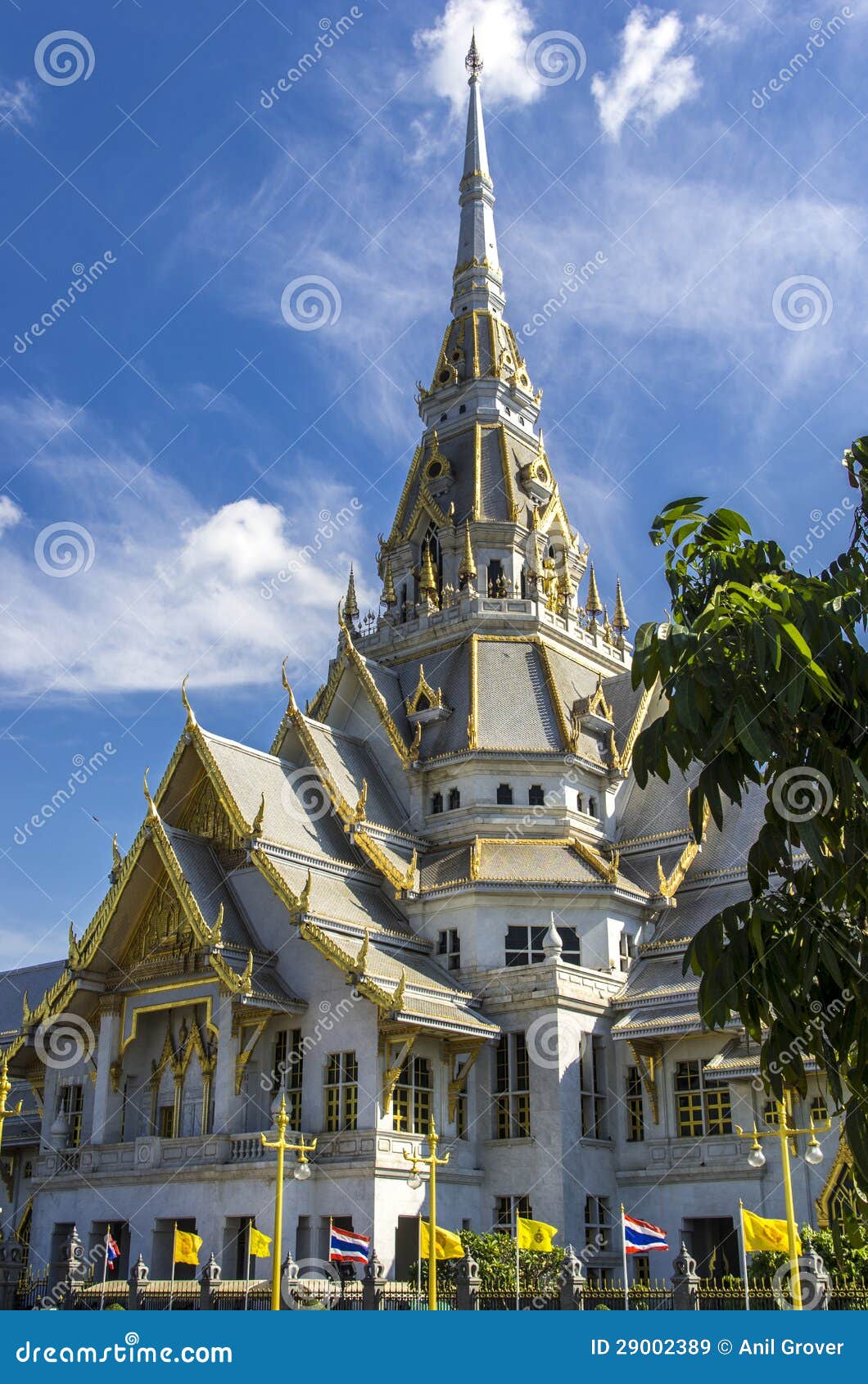 Wat Sothon stock image. Image of city, pattern, famous - 29002389