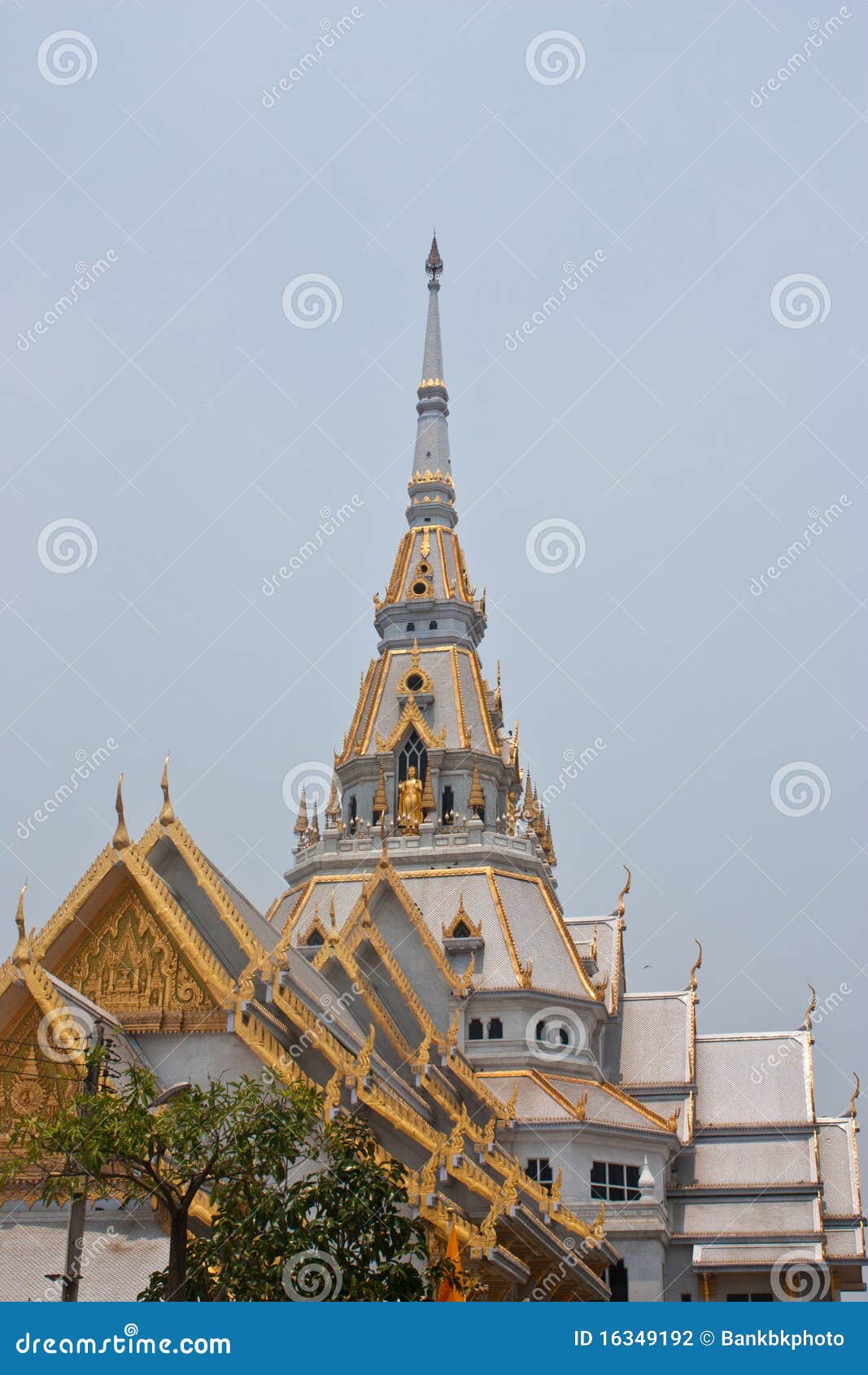 Wat Sothon Wararam Worawihan, Thailand Stockfoto - Bild von fromm ...