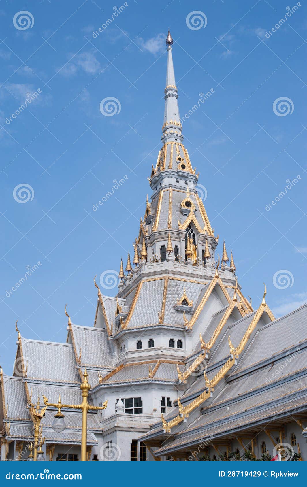 Wat sothorn stock image. Image of oriental, architecture - 28719429