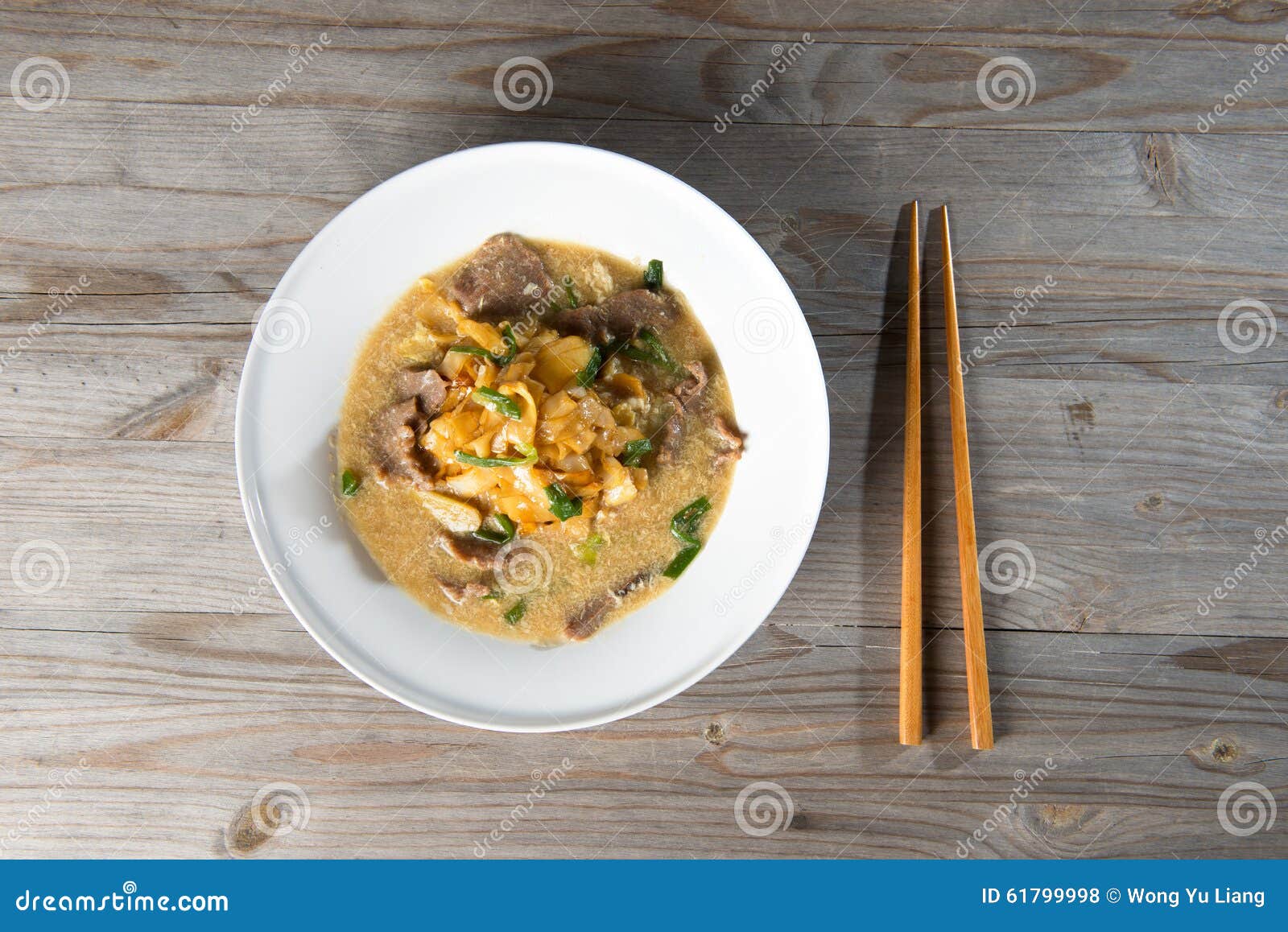 Wat Tan Hor, Popular Cantonese Fried Noodle Stock Photo - Image of ...