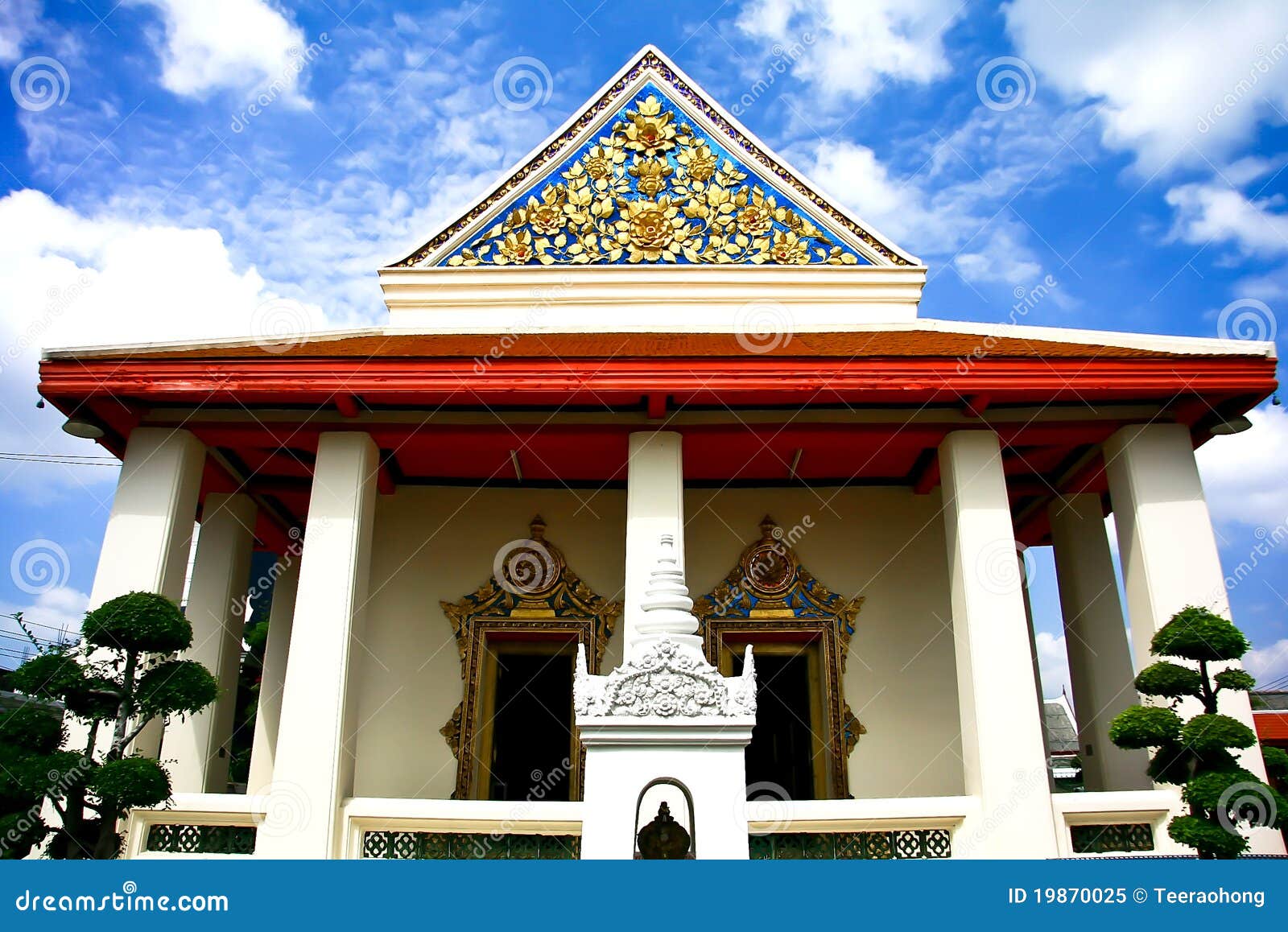 Wat thai stock image. Image of decorative, paint, phra - 19870025