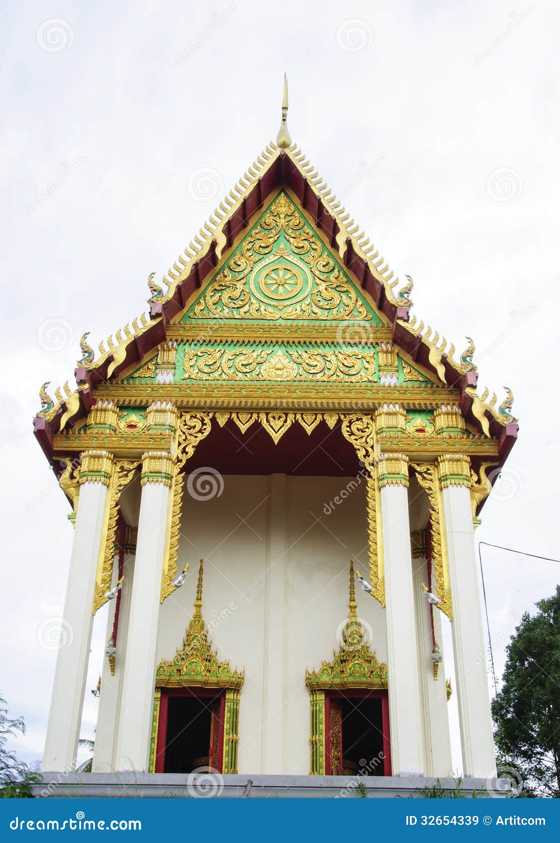 Wat thai stock image. Image of pray, ayutthaya, historic - 32654339