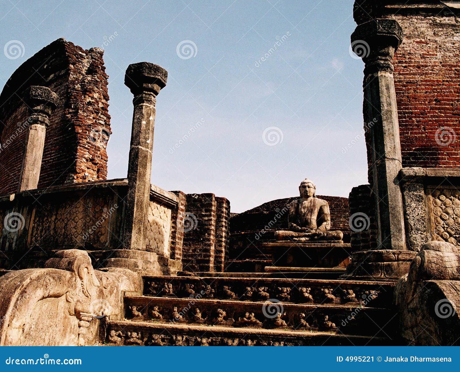 Watadage,polonnaruwa-Sri Lanka Stock Image - Image of architecture ...