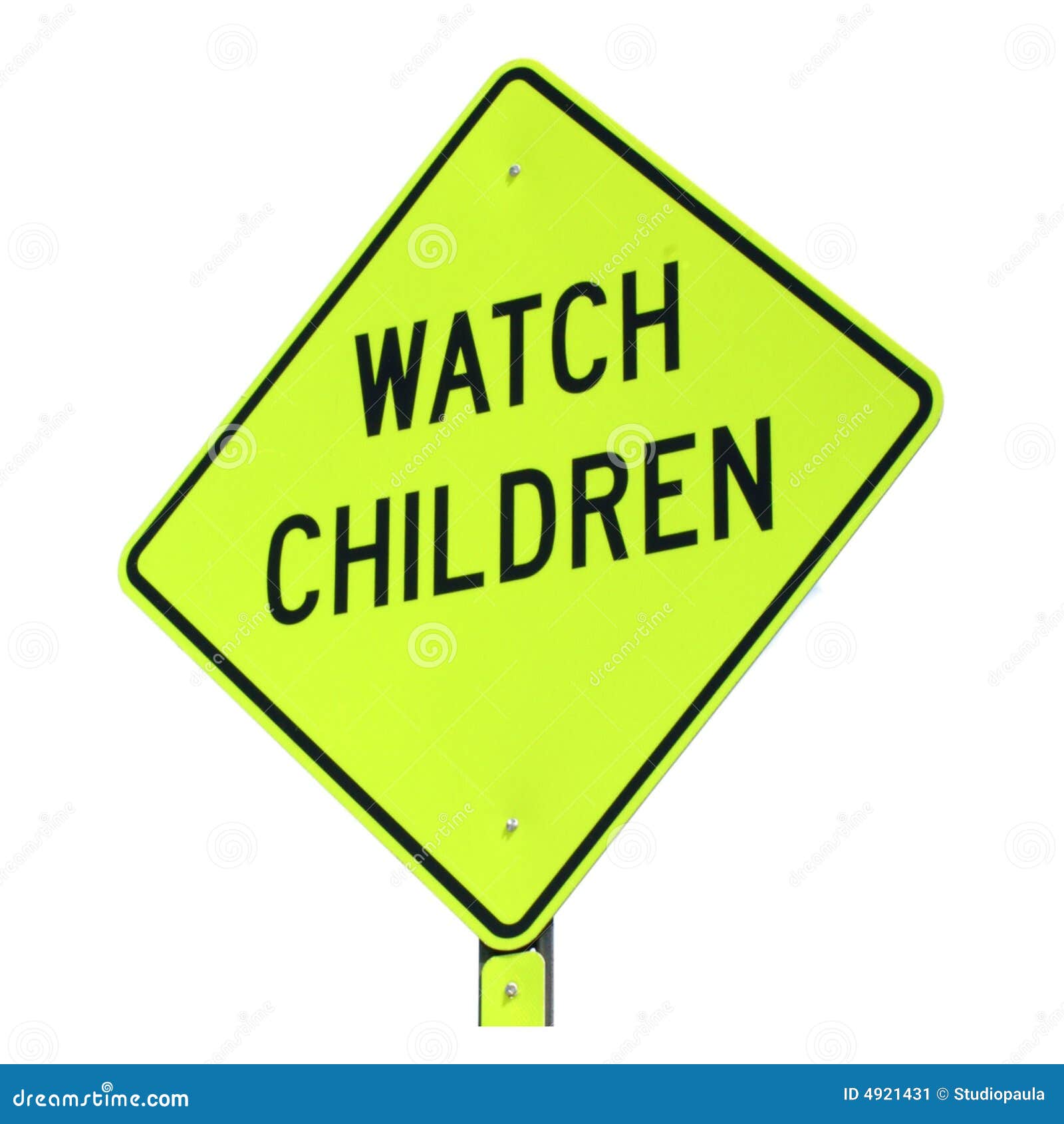 Watch Children Sign Picture. Image: 4921431