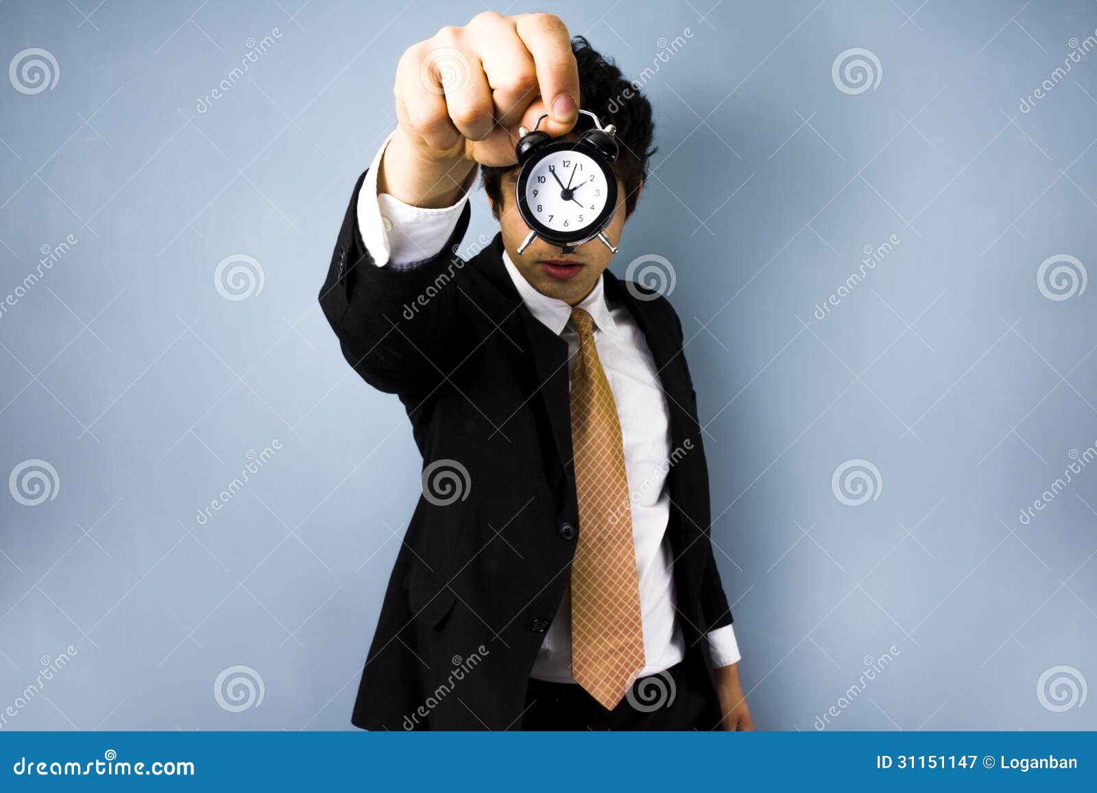 Watch the clock stock image. Image of anonymous, businessman - 31151147
