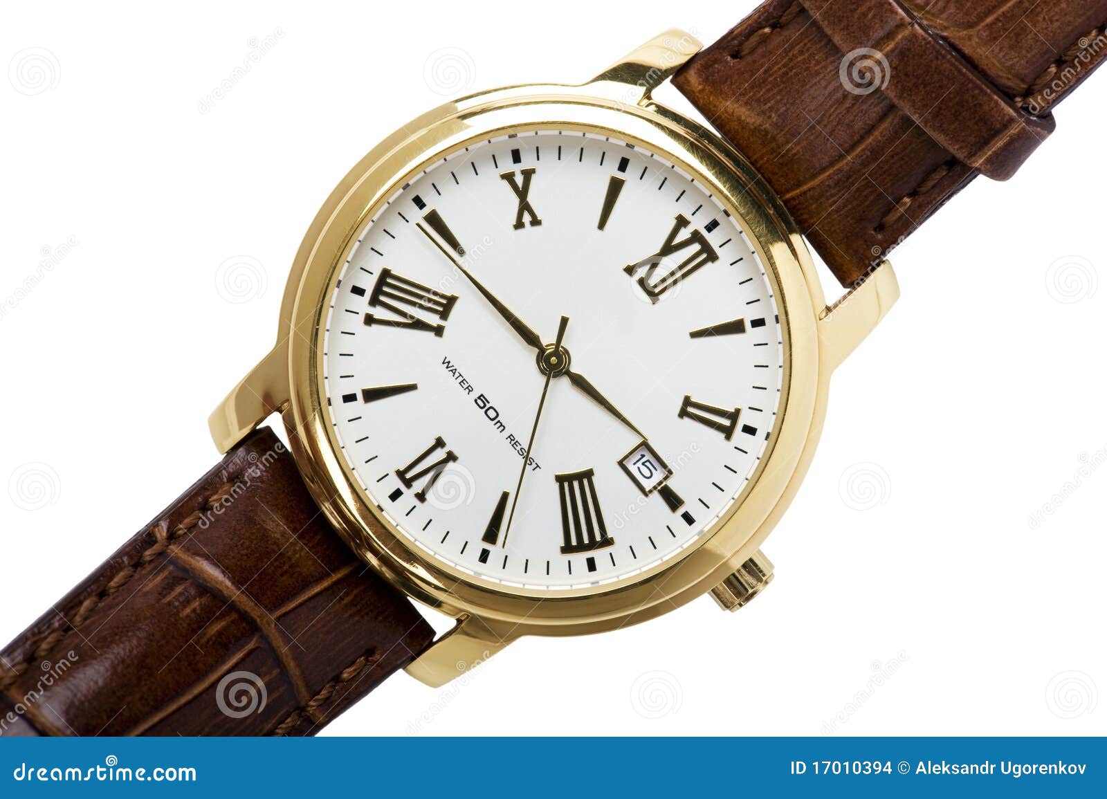 Watch close up stock photo. Image of isolated, macro - 17010394