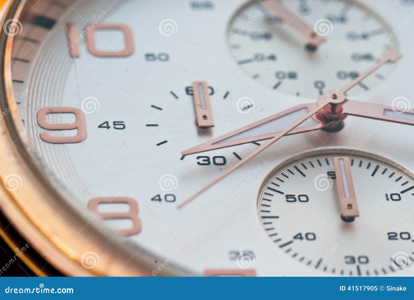 Watch close up stock image. Image of date, minutes, moment - 41517905