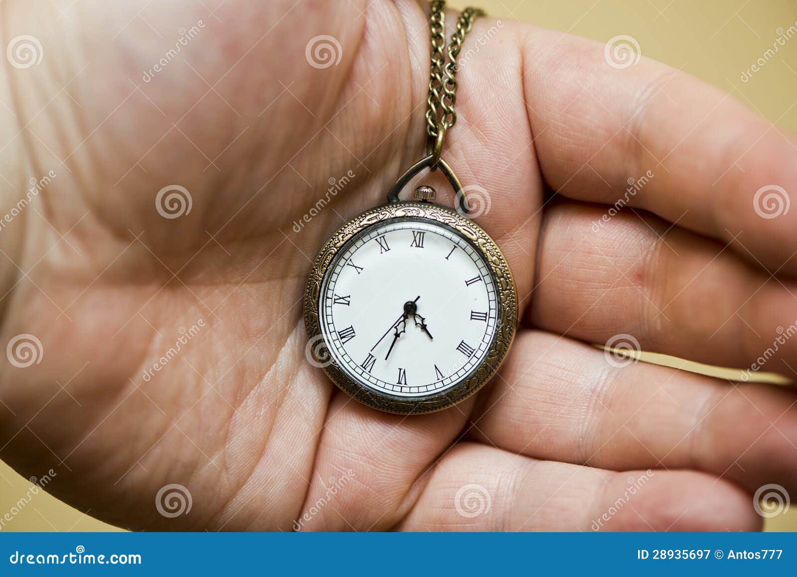 Watch in hand stock image. Image of elegant, clock, history - 28935697