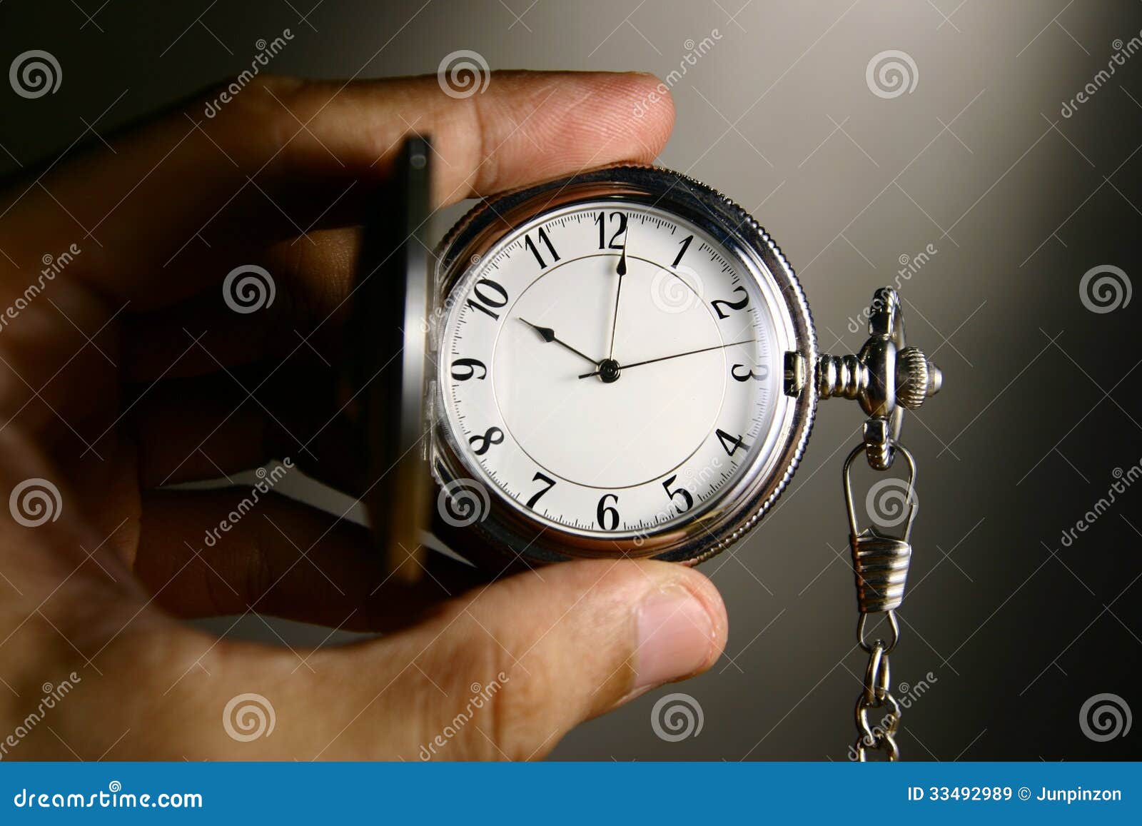 Watch in Hand stock image. Image of holding, hand, seconds - 33492989