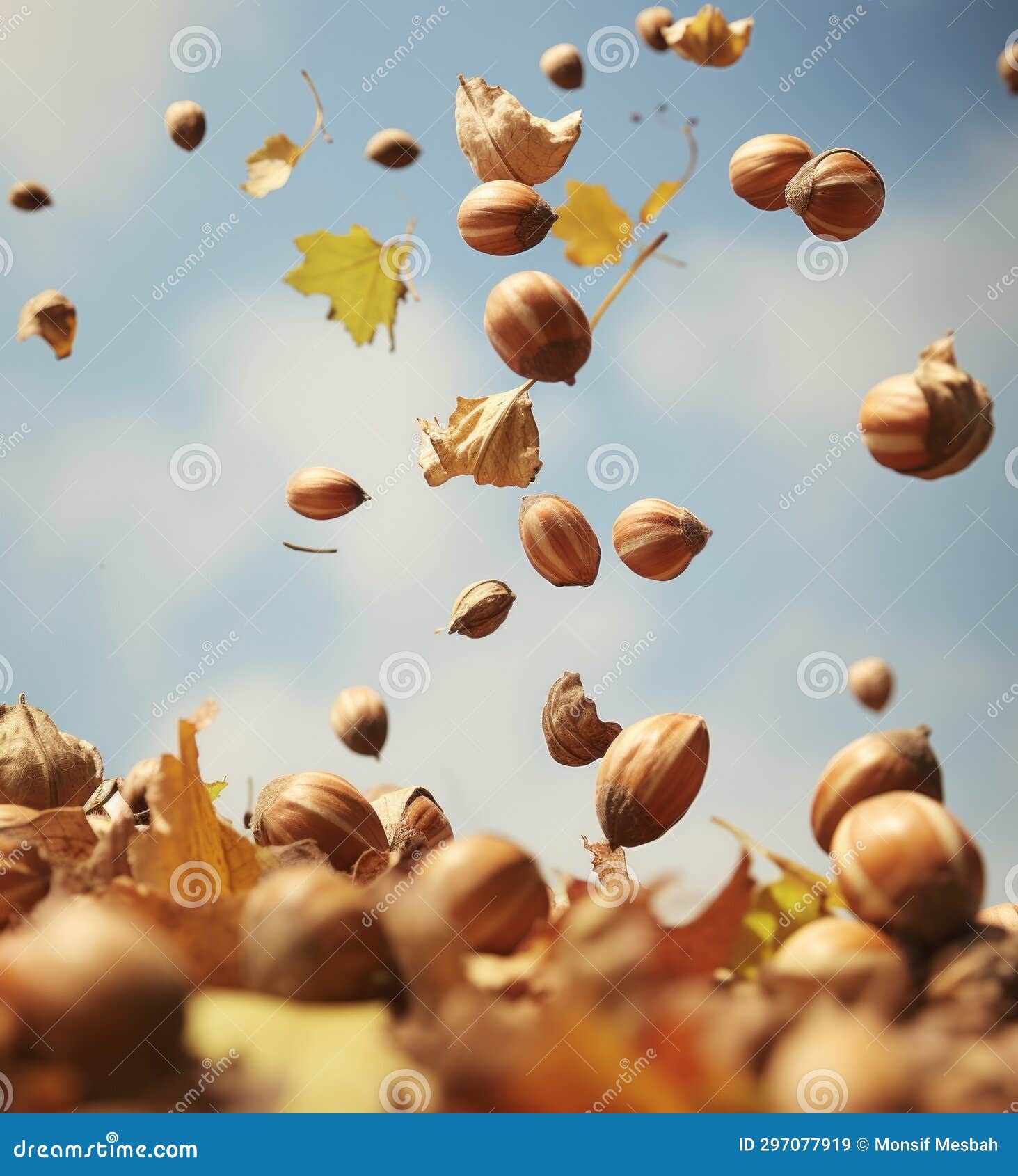 Watch Hazelnuts Take Flight: a Stunning Image of Falling and Flying ...
