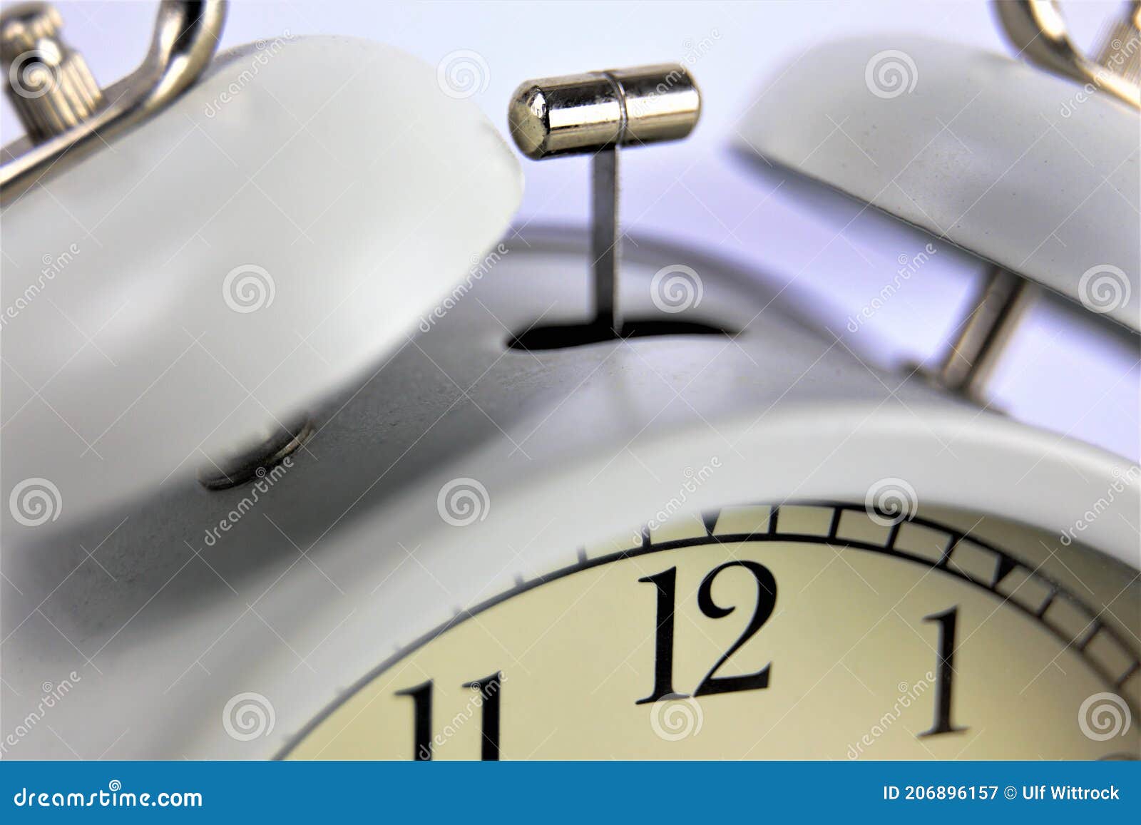 Watch Isolated on White Background Time Clock Stock Image - Image of ...