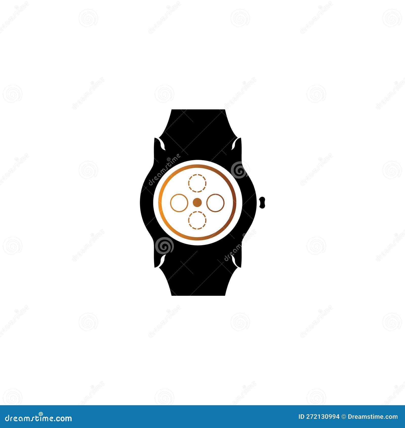 Watch Logo Icon Illustration Design Company Vector Stock Vector ...