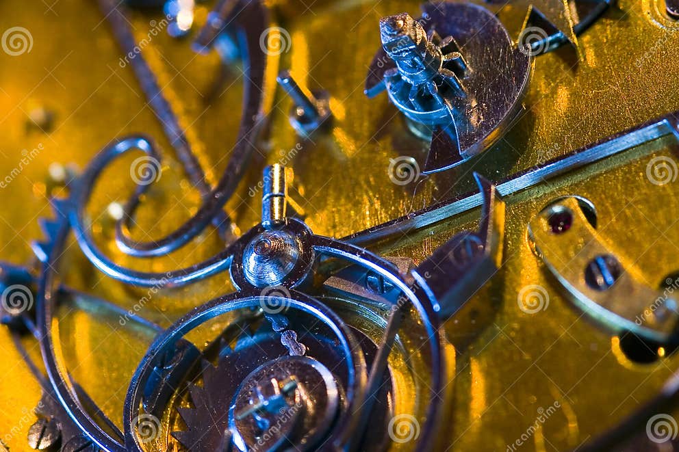 Watch Machine stock image. Image of moment, number, metal - 784357