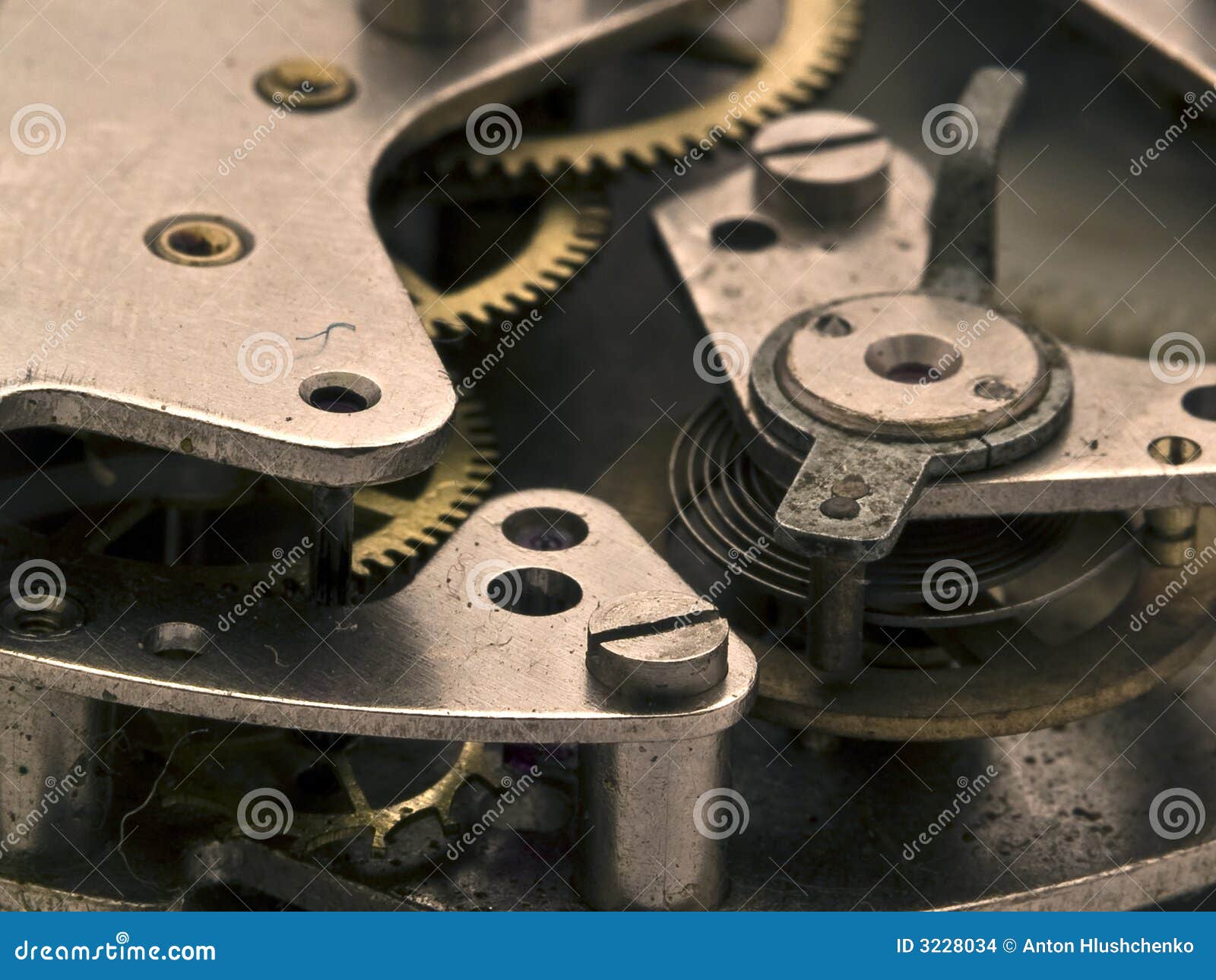 Watch Mechanism stock photo. Image of wheel, stay, pinion - 3228034