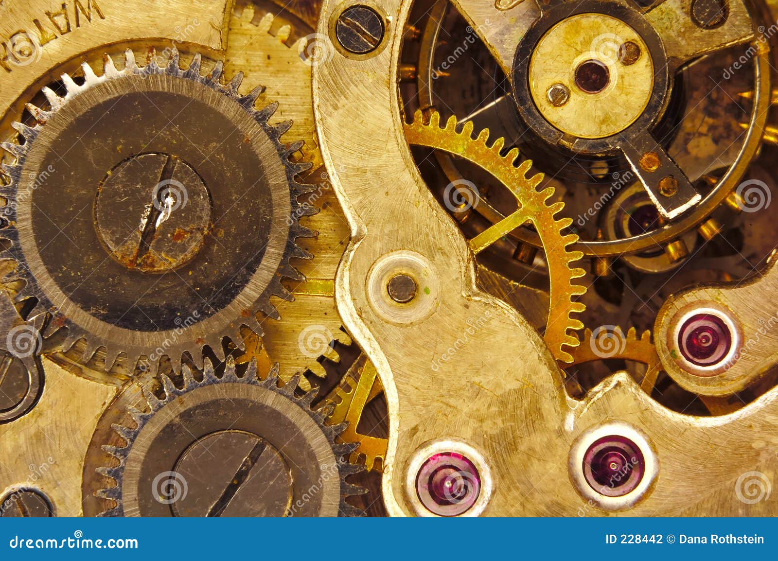 Watch Movement stock photo. Image of sprockets, timing - 228442