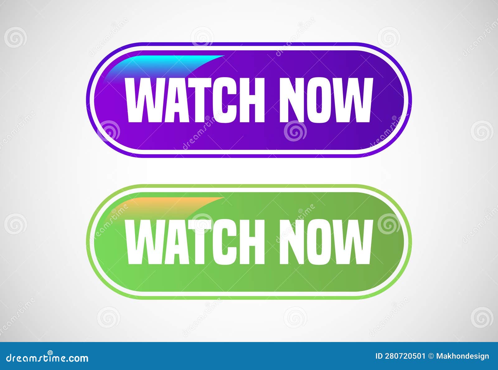 Watch Now Button. Watch Now Banner Sign Stock Vector - Illustration of ...