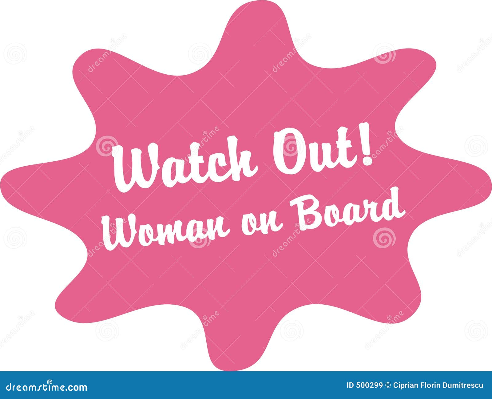 Watch Out 2 stock illustration. Illustration of design - 500299