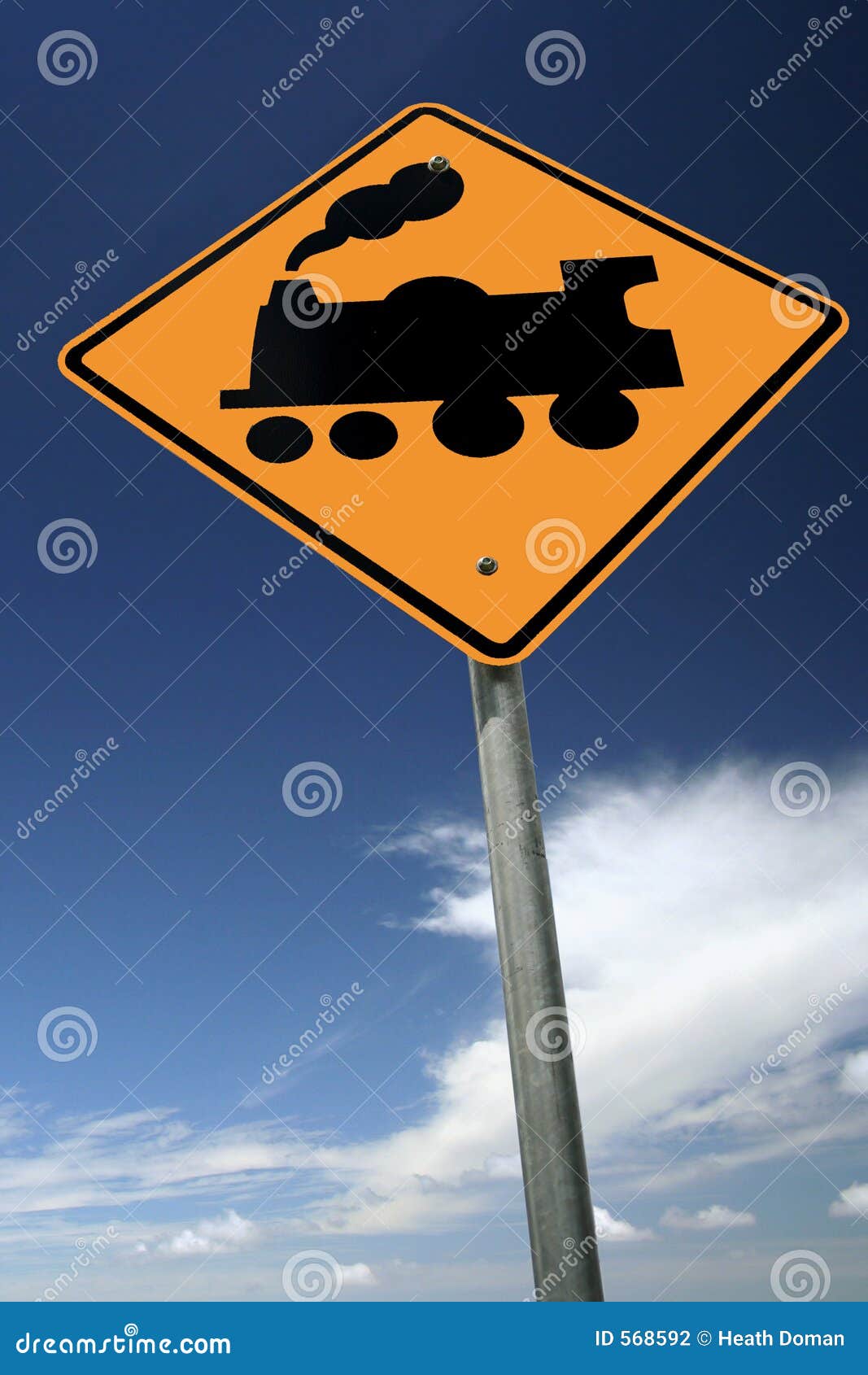 Watch out for trains stock photo. Image of load, miles - 568592