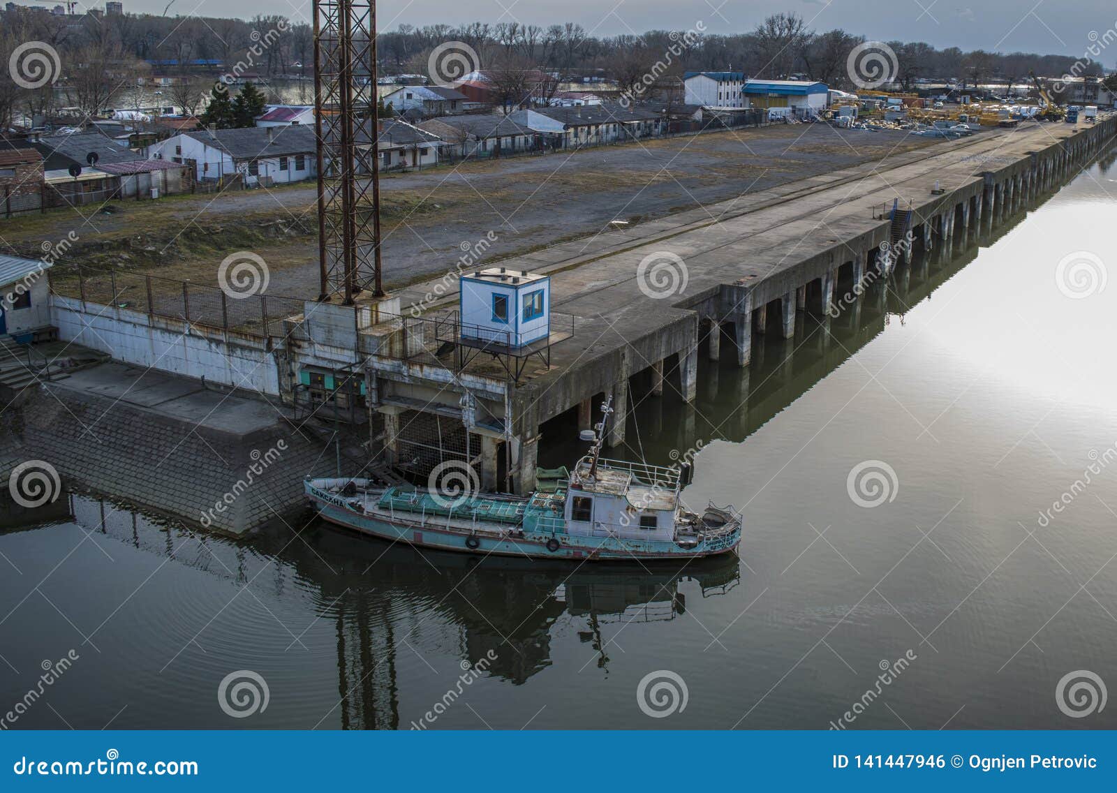 Watch Over the Ship Factory from Ada Bridge Editorial Photo - Image of ...